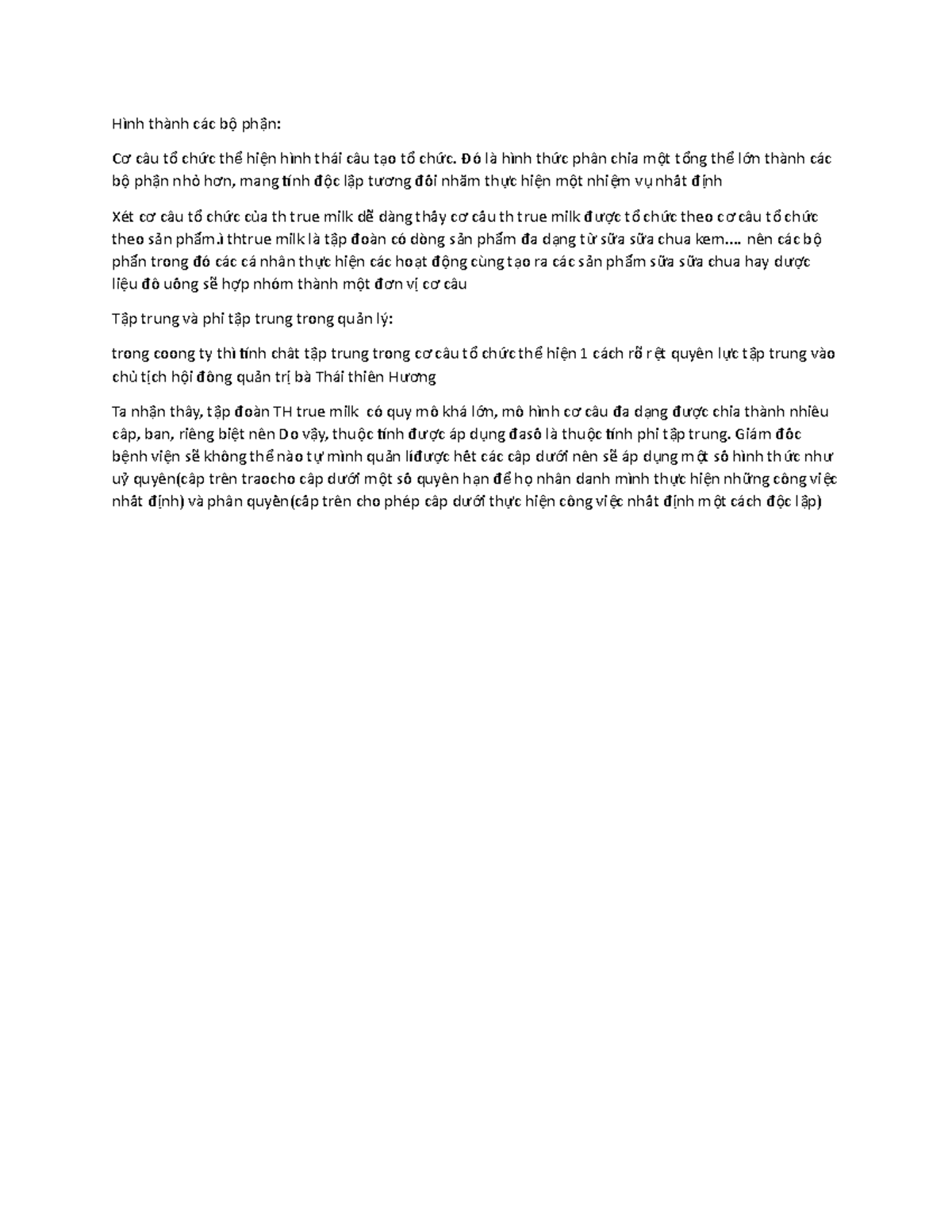 Hình thành các bộ phận - bnnbn - Hình thành các b ộ ph n:ậ C ơ cấấu t ổ ...