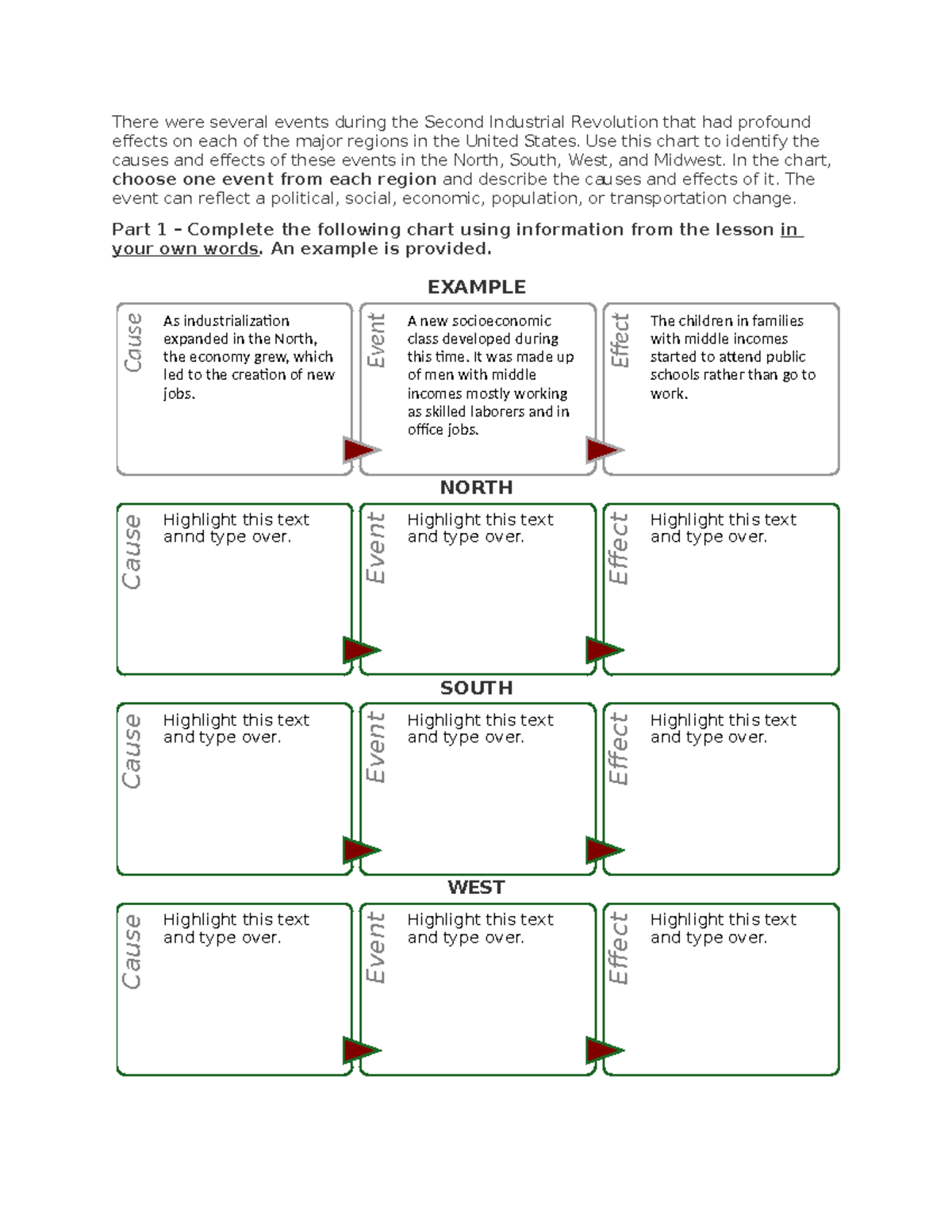 2.04 assignment - There were several events during the Second ...