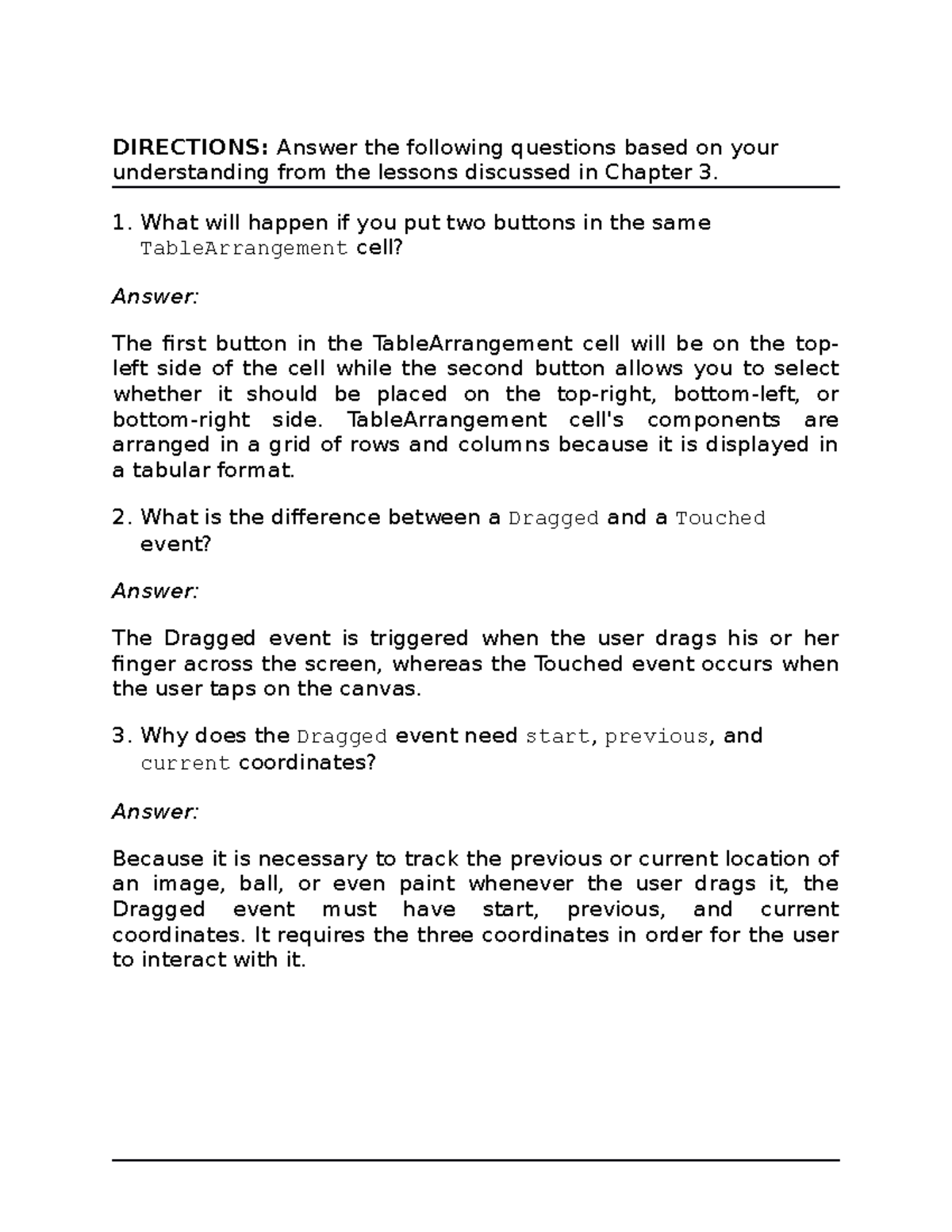 9. Assignment-103-Output P509 - DIRECTIONS: Answer the following ...