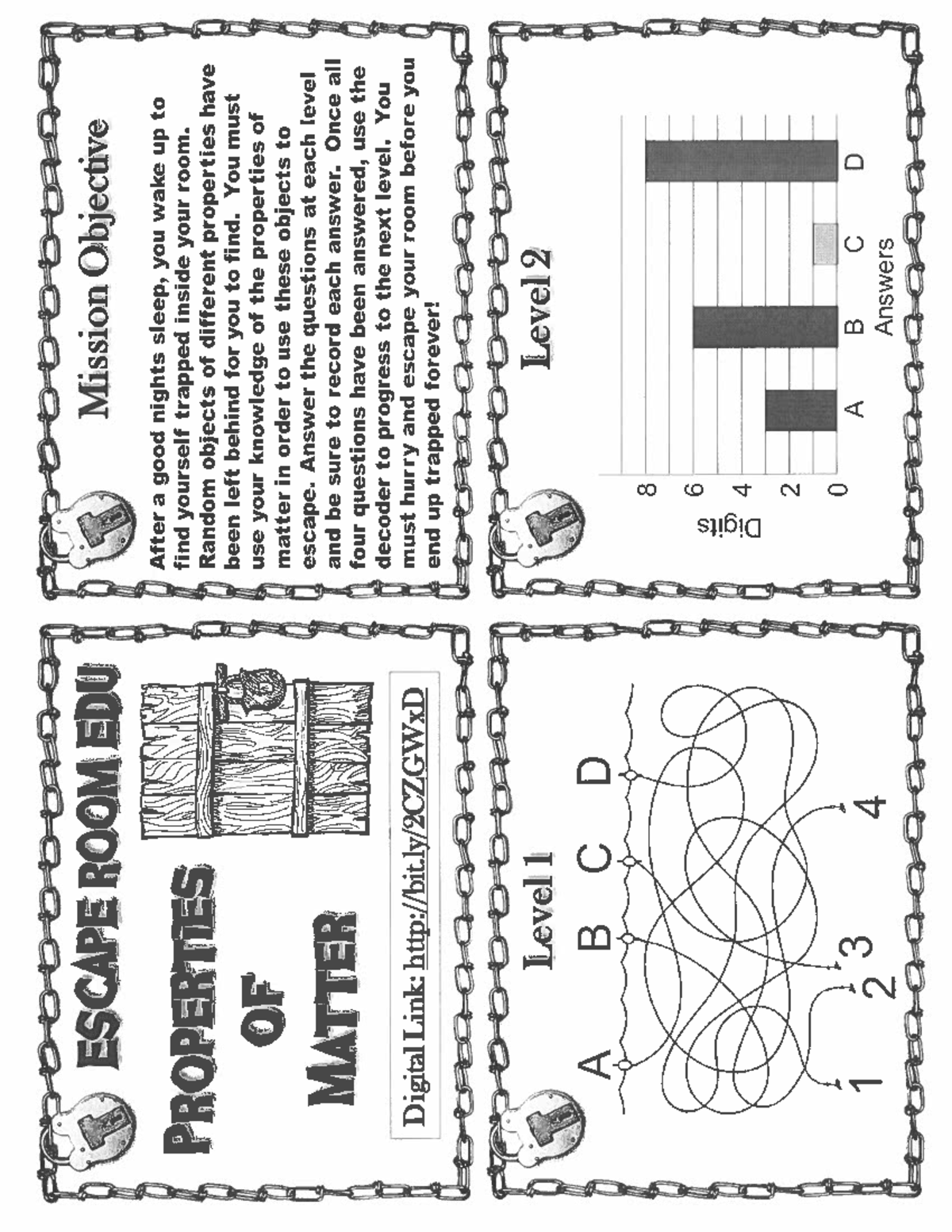 Properties of Matter Escape Room - ESCAPE ROOM EDU Mission Objective ...