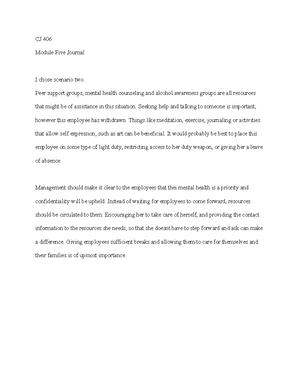 CJ 210 Module Five Assignment Template - CJ 210 Module Five Assignment ...