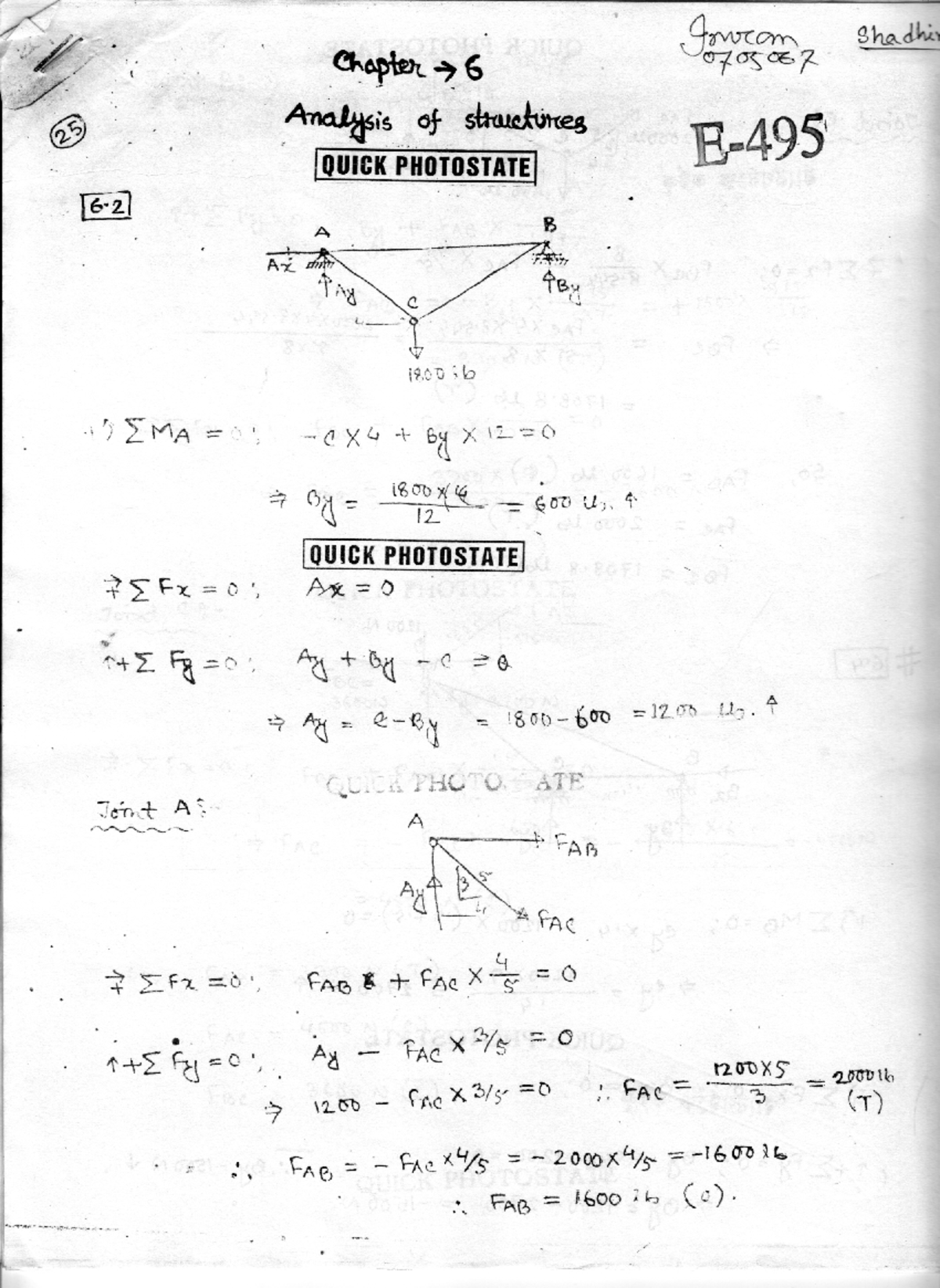Mechanics Chotha Quick Photostate 231009 001548 - Engineering mechanics - Studocu