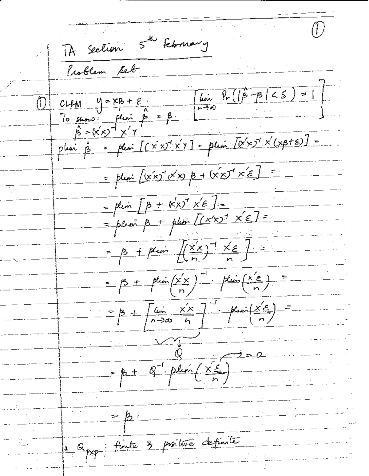Solutions For Problem Set Econ 838 Studocu