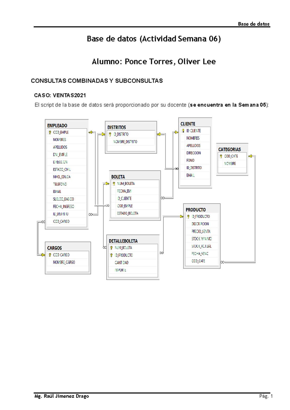 S06.s2 - Resolver Guía Practica (Actividad Propuesta) - Base de datos (Actividad Semana 06 ...