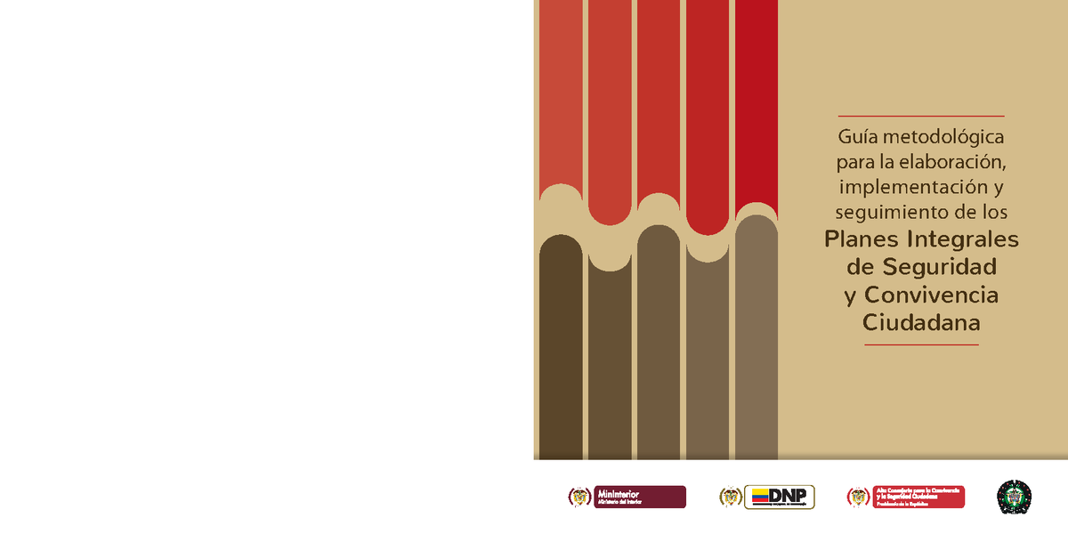 Guia piscc - Planes Integrales de Seguridad y Convivencia Ciudadana ...