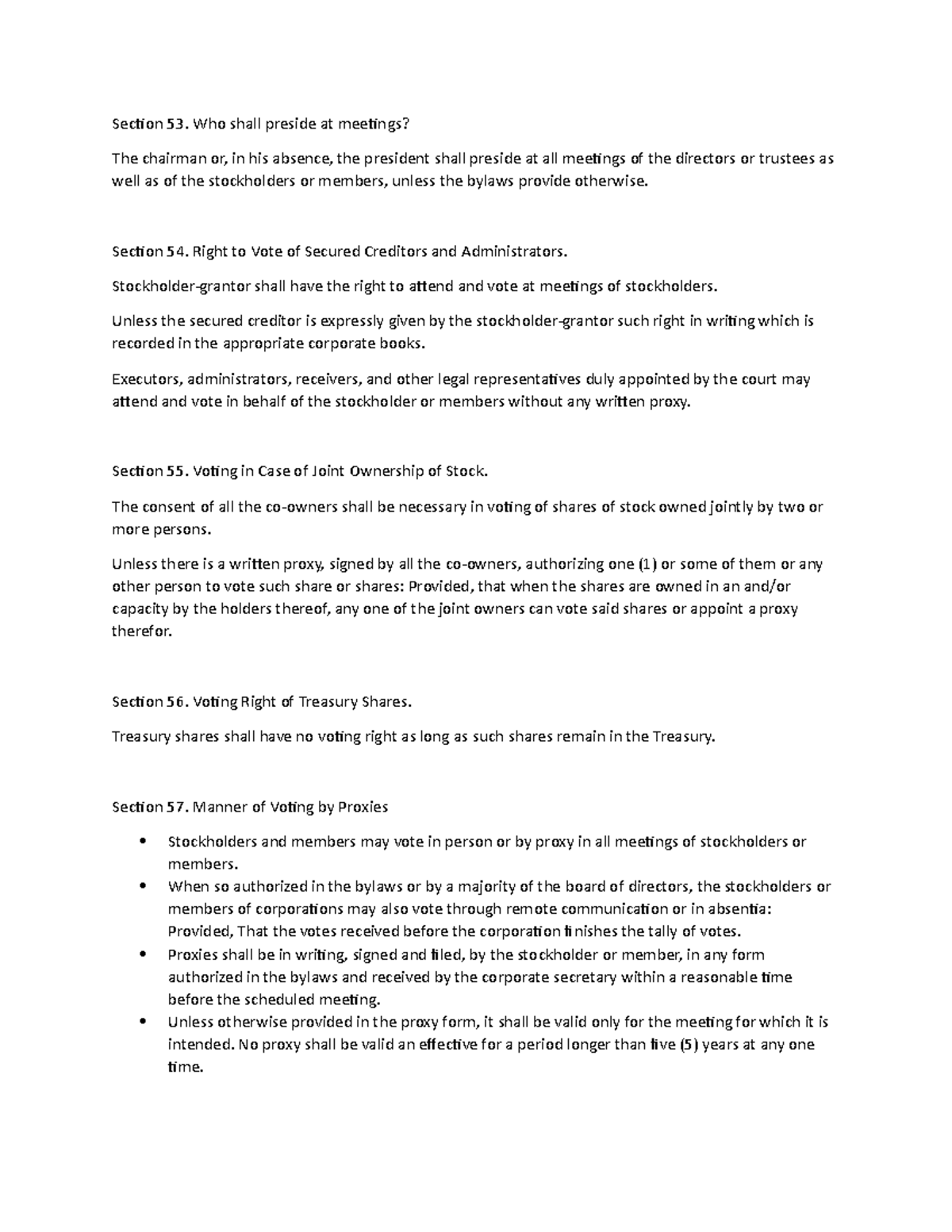 RCC MEETINGS section 53-section 58 - Nursing - Studocu