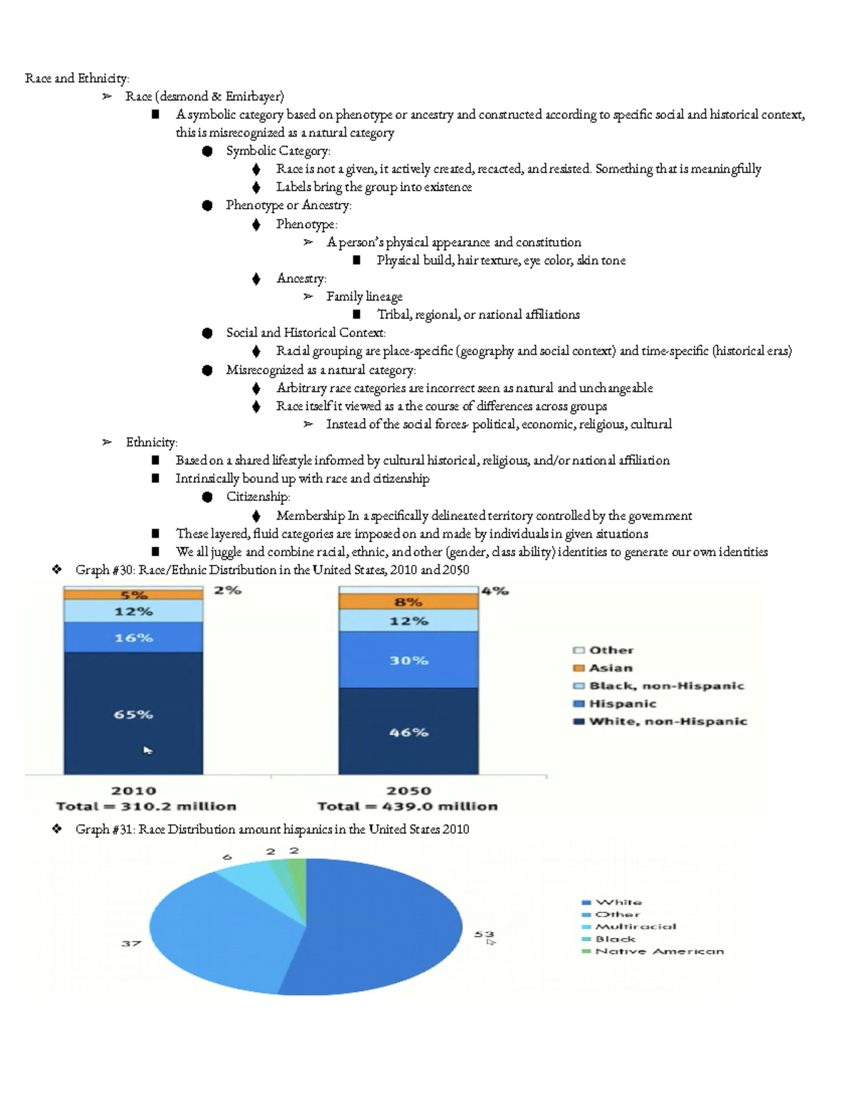 Race and Ethnic Stratification - Race and Ethnicity: Race (desmond ...