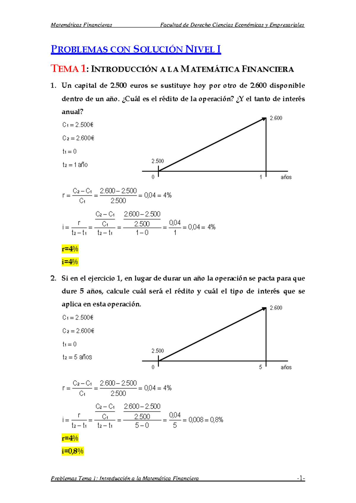 Problemas CON Solución - Problemas Tema 1: Introducción a la Matemática ...
