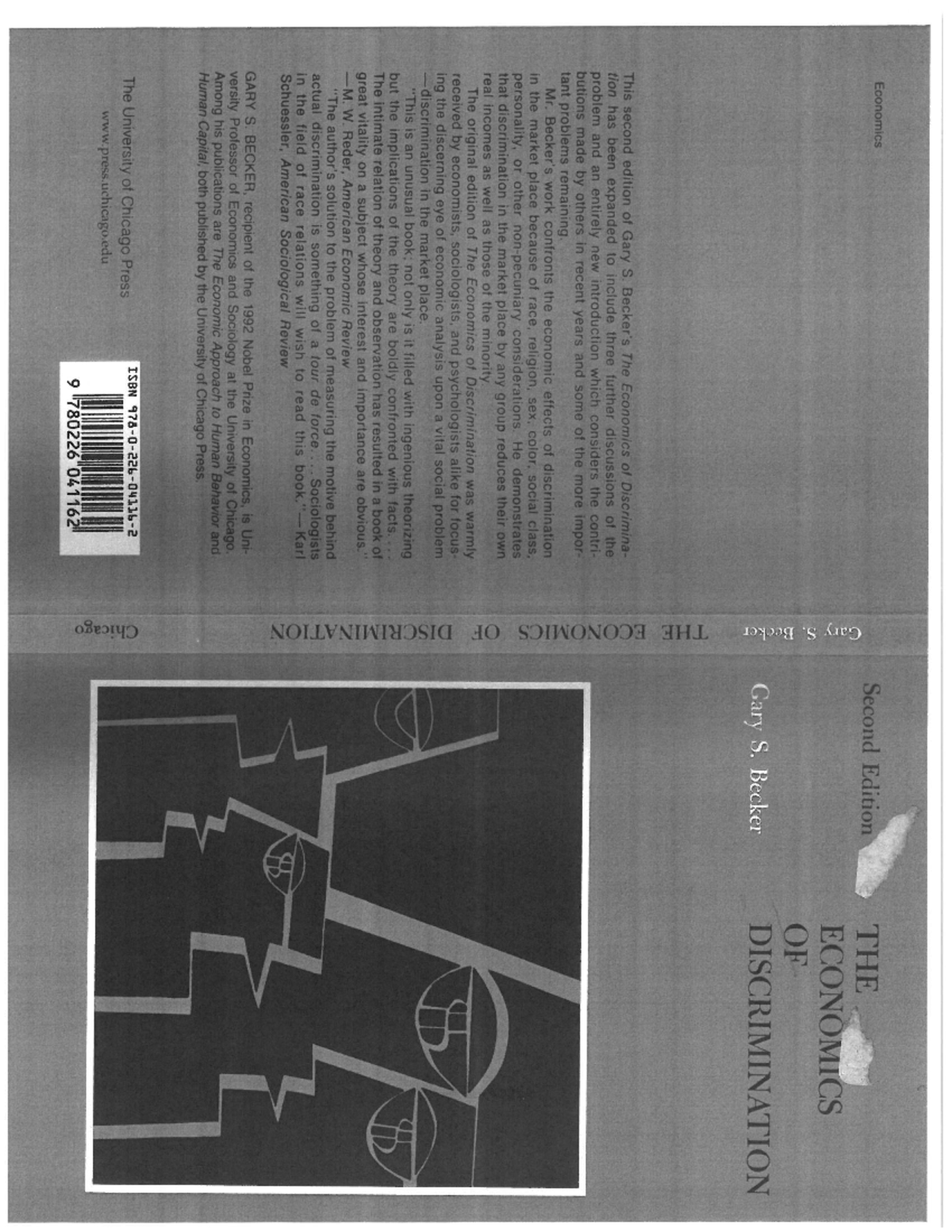 Becker Readings - ECON 1240 - Studocu