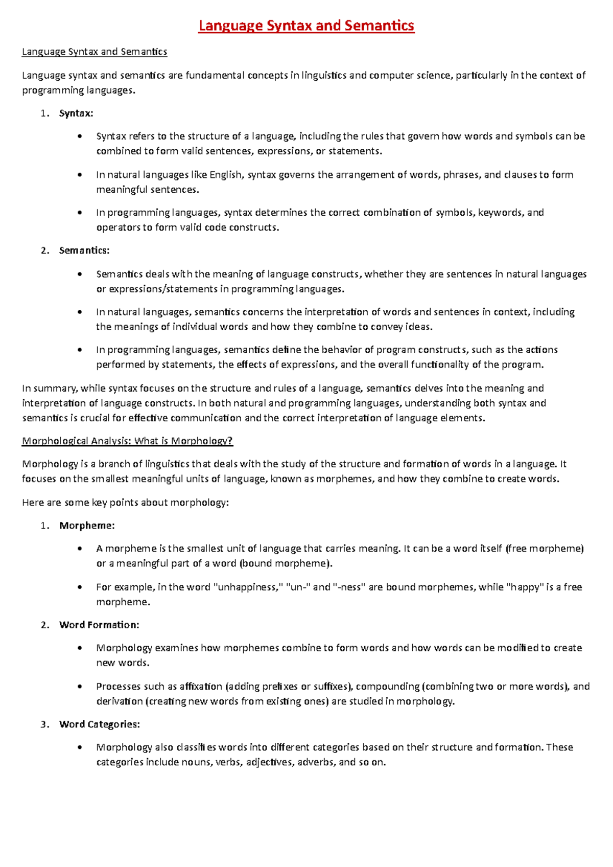 Natural Language Processing_Unit2 - Language Syntax and Semantics ...