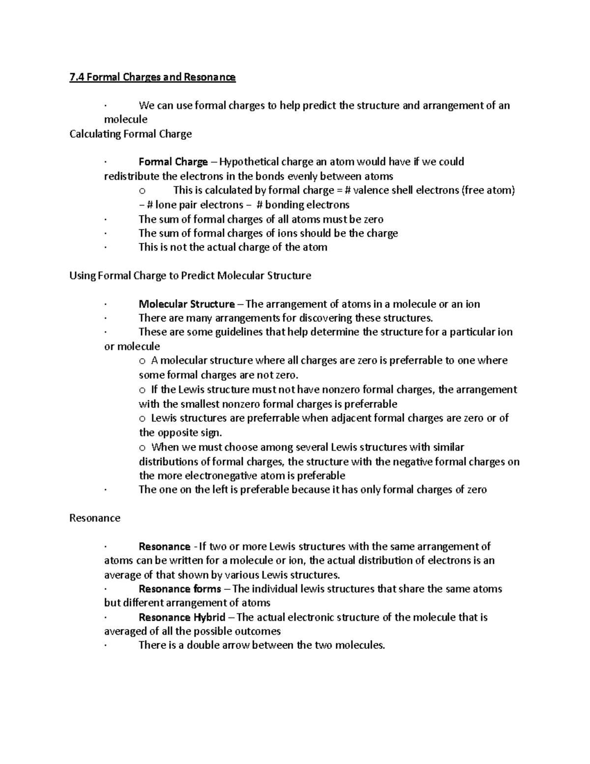 CH 7 - Lecture notes 7 - CHEM 1211 - Chattahoochee Tech - Studocu