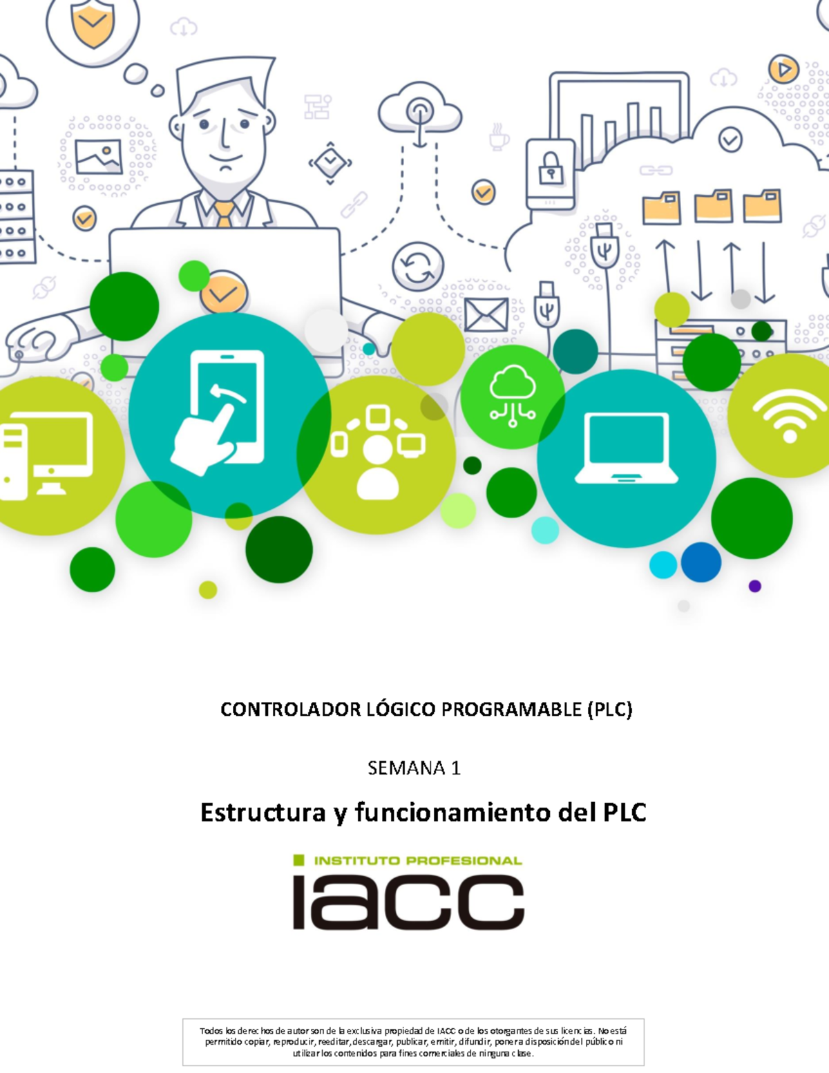 Contenido semana 1 - Estructura y funcionamiento del PLC - IACC ...