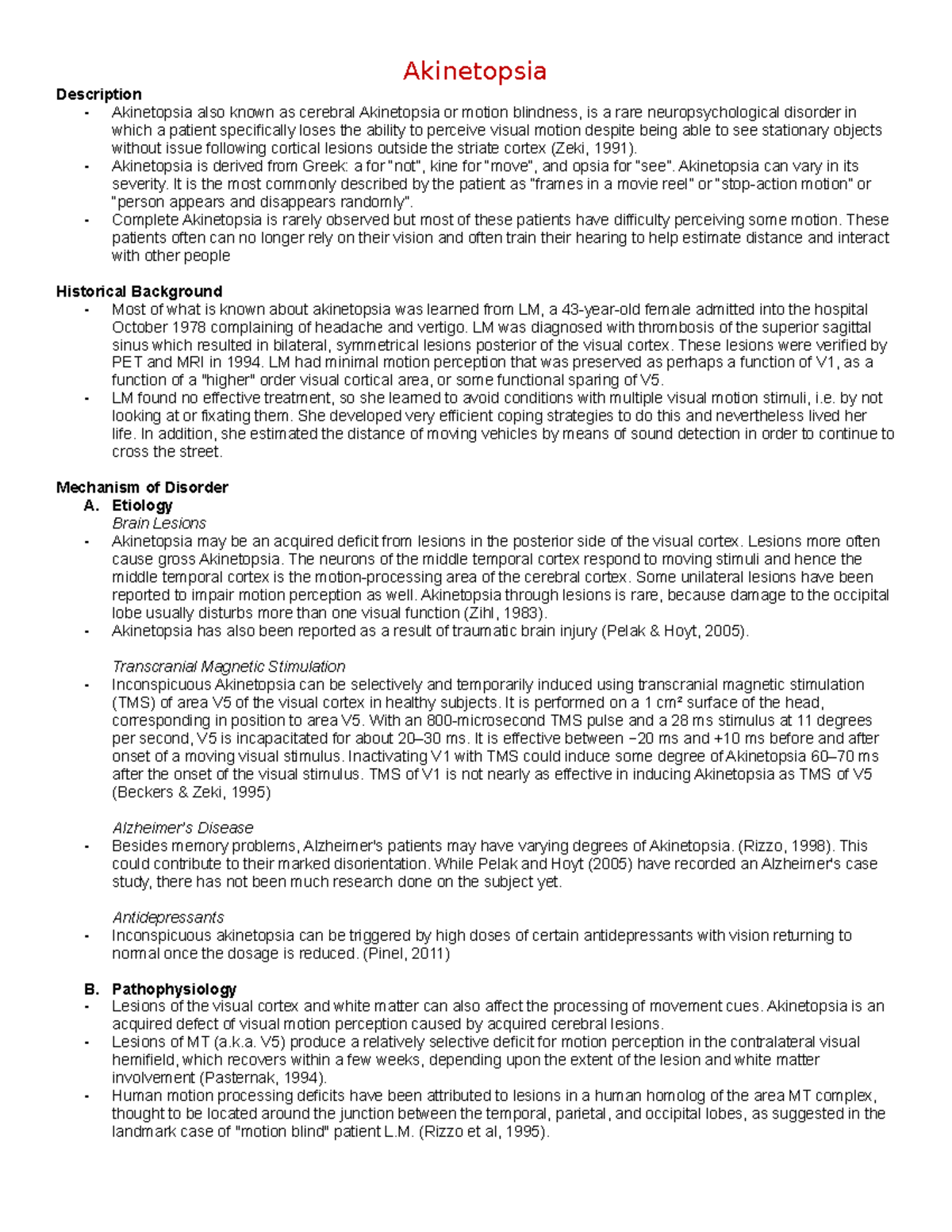 Akinetopsia - byrtbytbyrty - Akinetopsia Description - Akinetopsia also ...