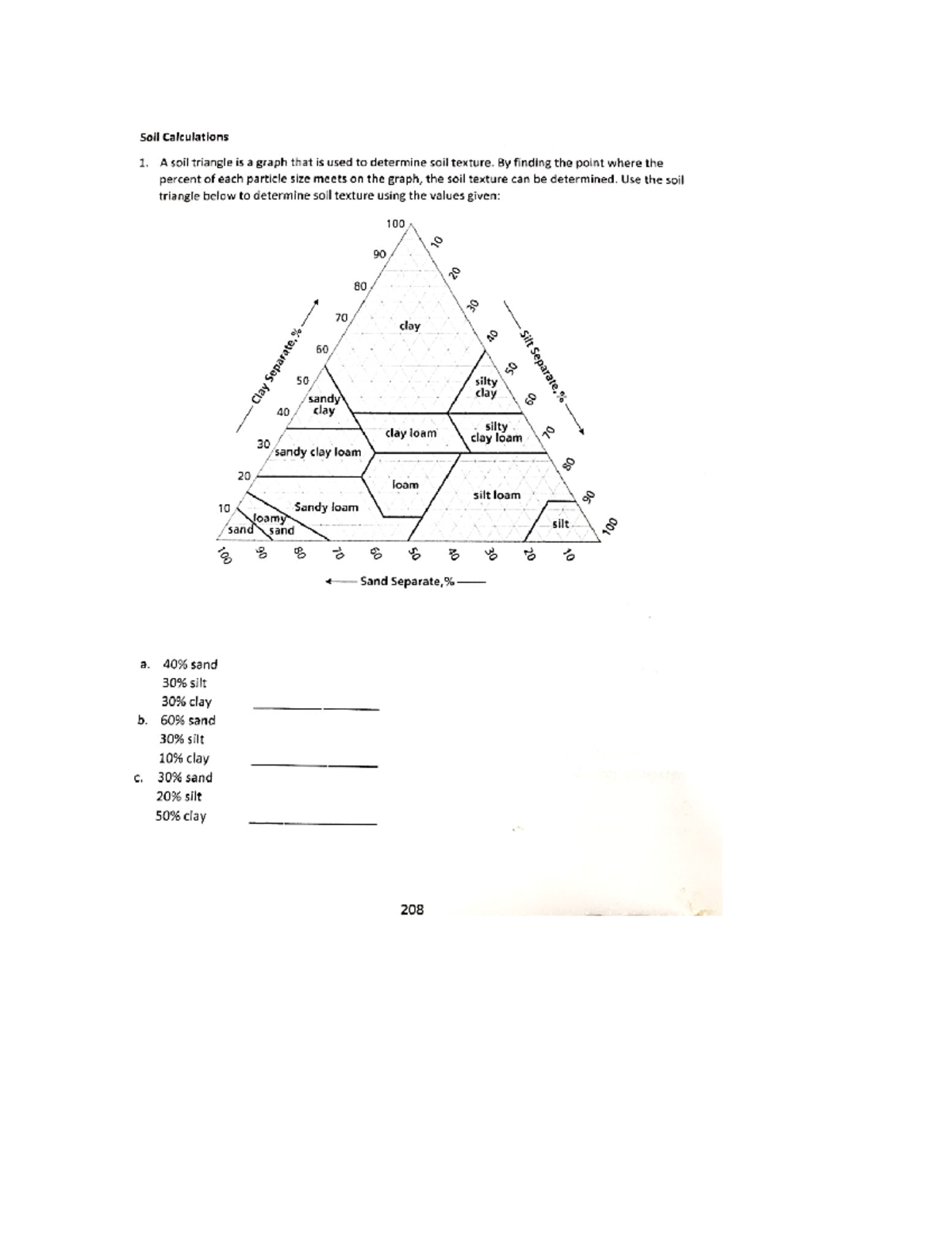 Soil Triangle - Studocu