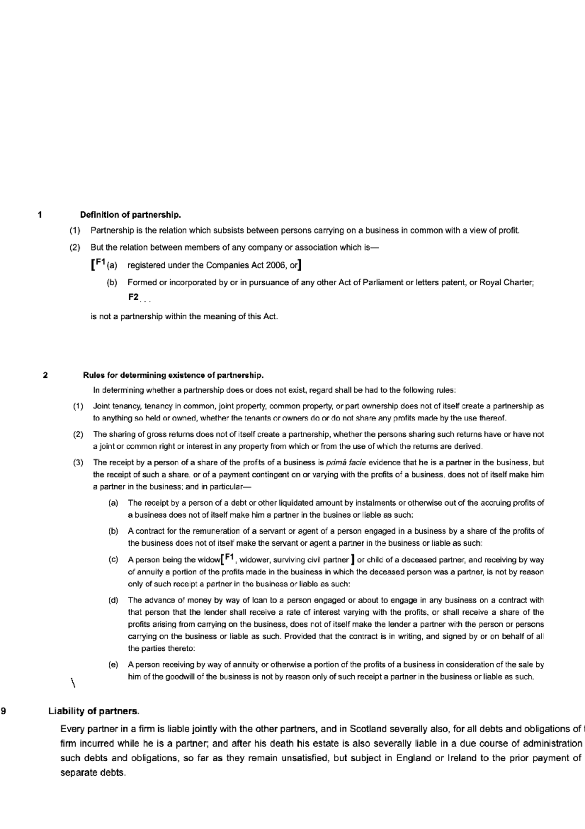 Table of Legislation- UNIT 1 - \ - Studocu