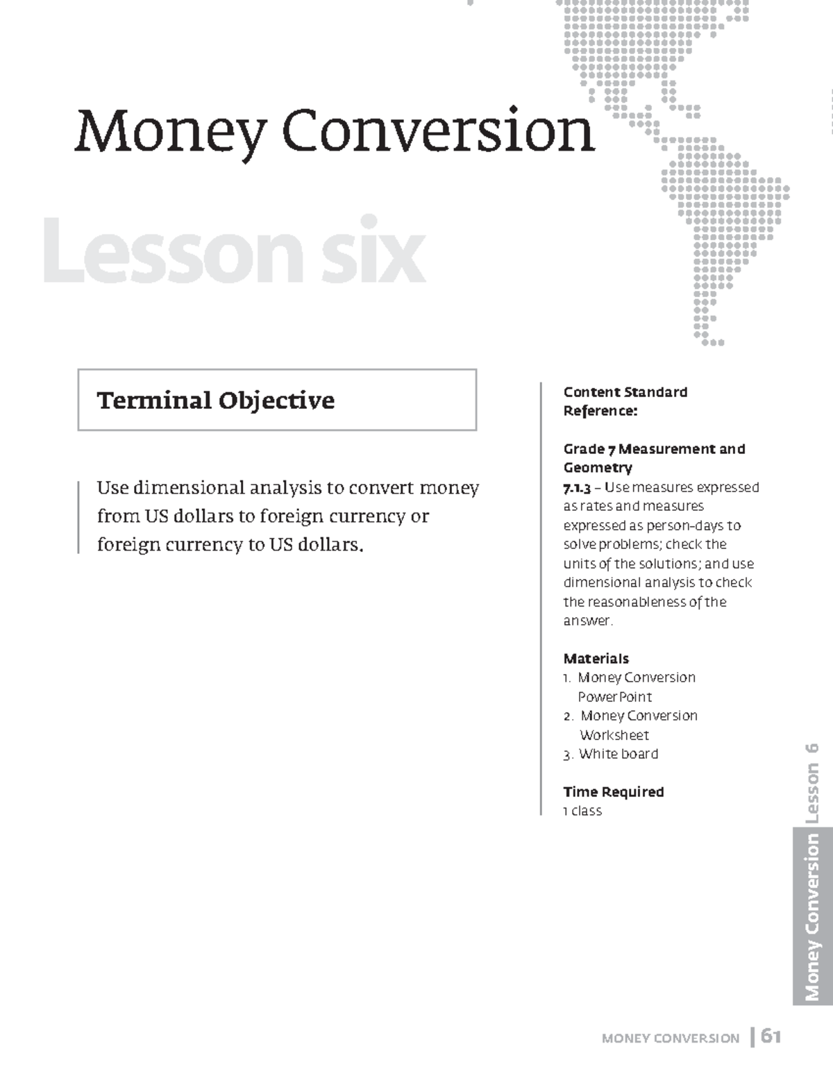 Econ Currency Exchange Rate 2j3fuy7 - Lesson six Terminal Objective Use ...