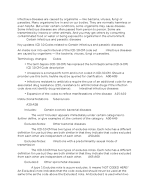 Exercise 2 - basic cpt coding course - Exercise 2 Organization of CPT ...