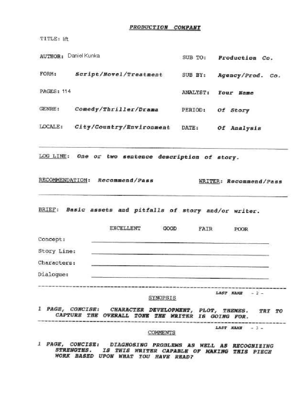 Coverage Format (Blank Cover Page) - COM FT353 - Studocu