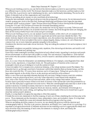 Sum2 - Summary A Critical Introduction 4th edition, Maria Pramaggiore ...