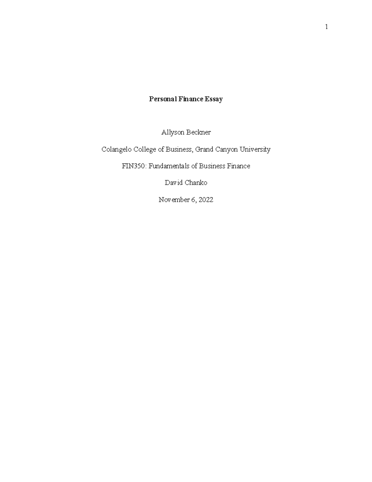 Writing center style apa 7th edition template without abstract ...