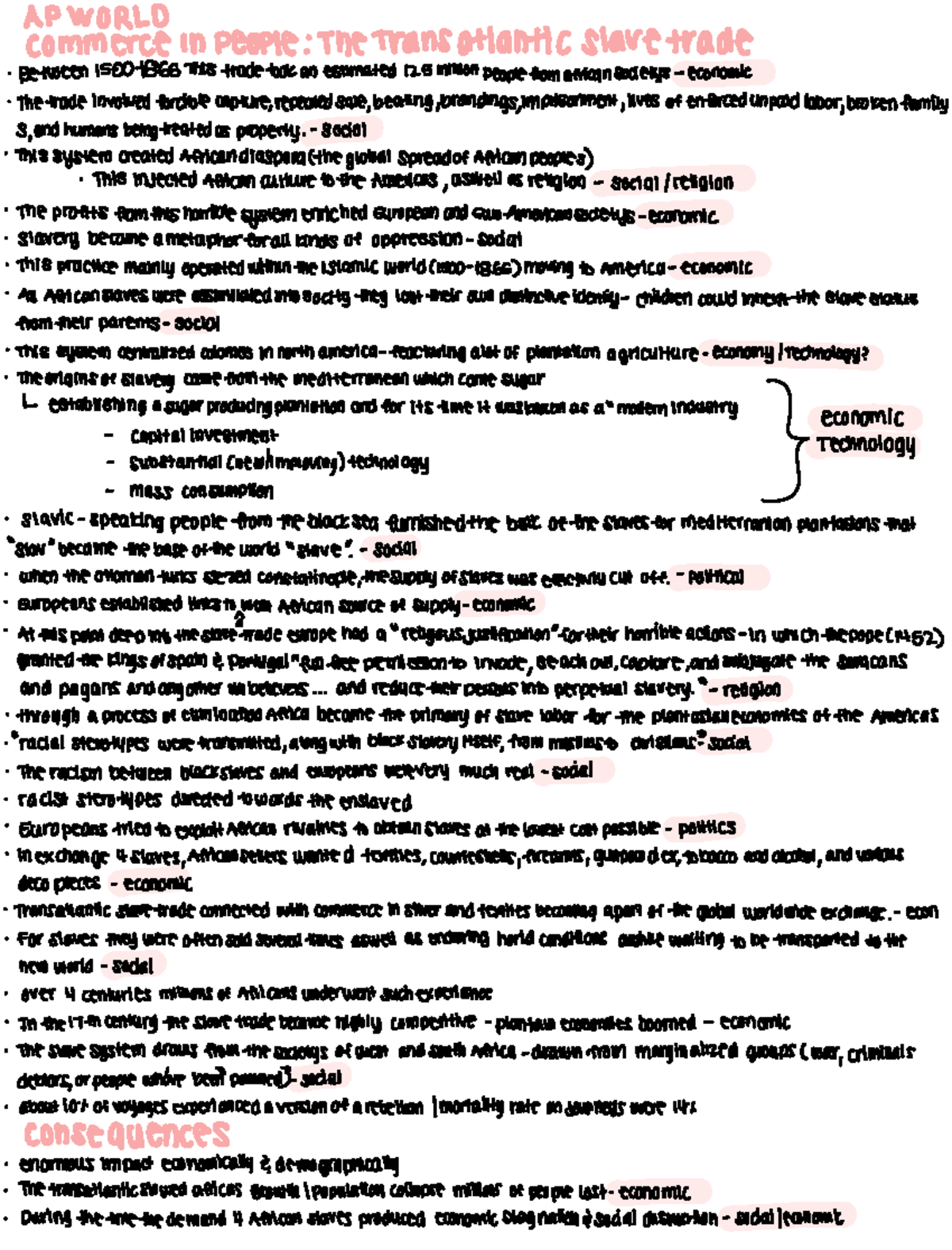 Notes Ap world history - Studocu