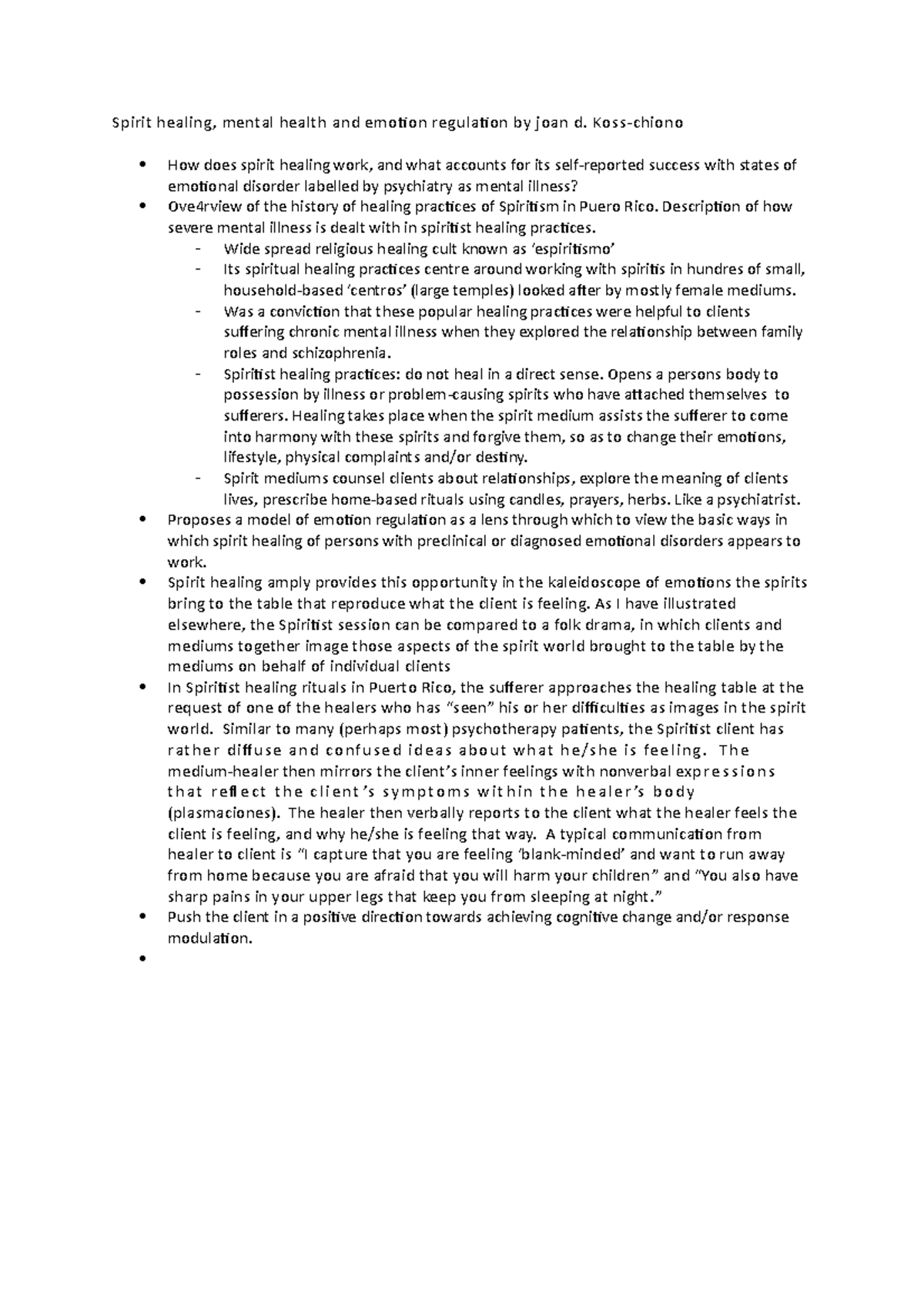 Spirit healing notes - Spirit healing, mental health and emotion ...