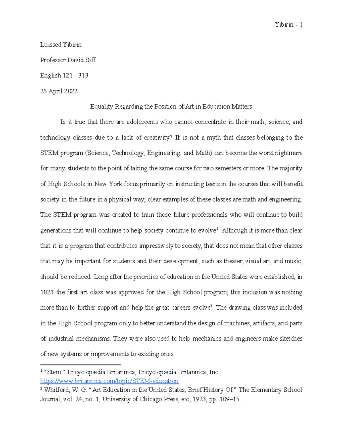 Research Paper Luissed Yibirin Official - Luissed Yibirin Professor ...