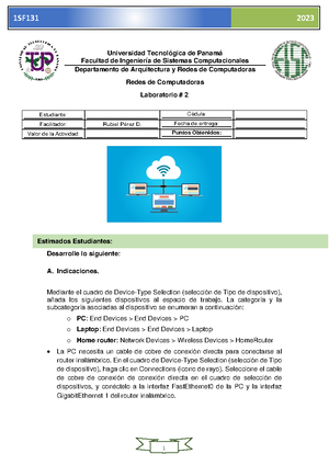 11.10.2 Packet Tracer - Packet Tracer - Diseño e implementación de un esquema de ...