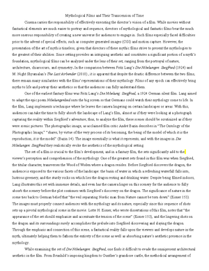 Intro to Film Study Guide - Units: Distribution of Films/The Making of ...