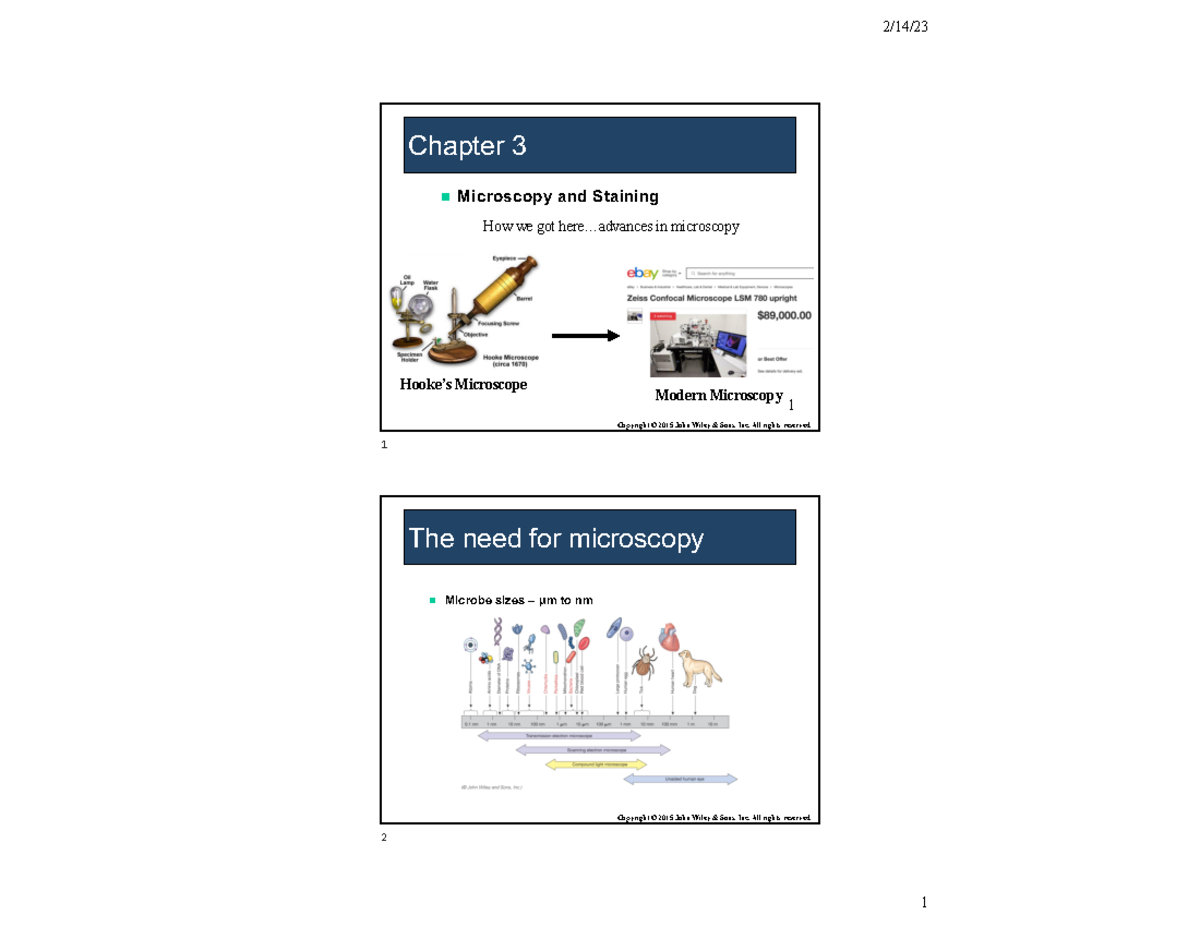 Bio 150 chapter 3 - n/a - Copyright © 2015 John Wiley & Sons, Inc. All ...