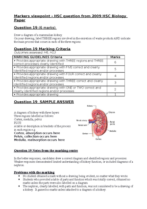 11 hsc bio notes - 2011 HSC Notes from the Marking Centre Biology ...