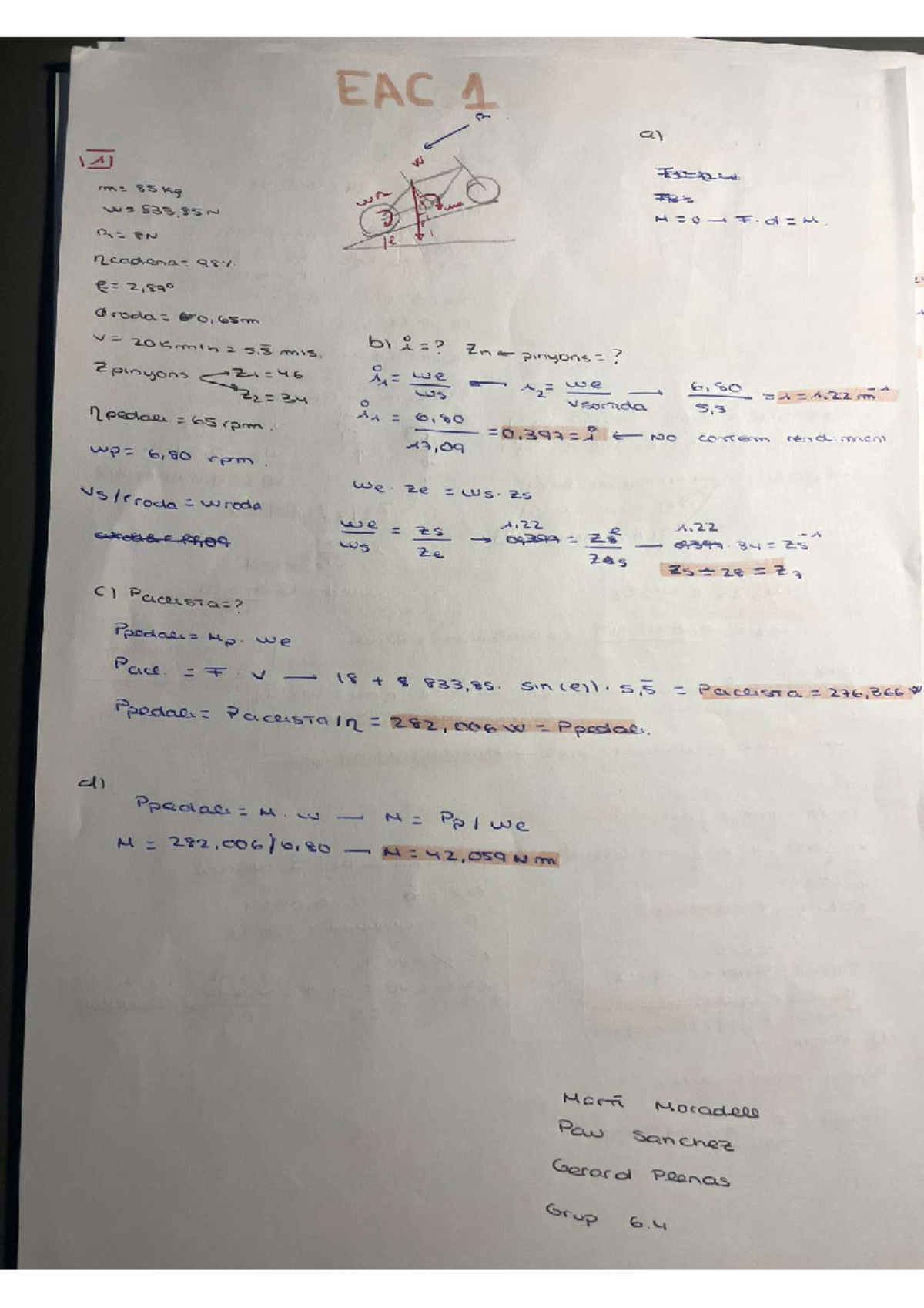 EAC 1 (exercicis obligatoris) - Fonaments de mecànica - Studocu