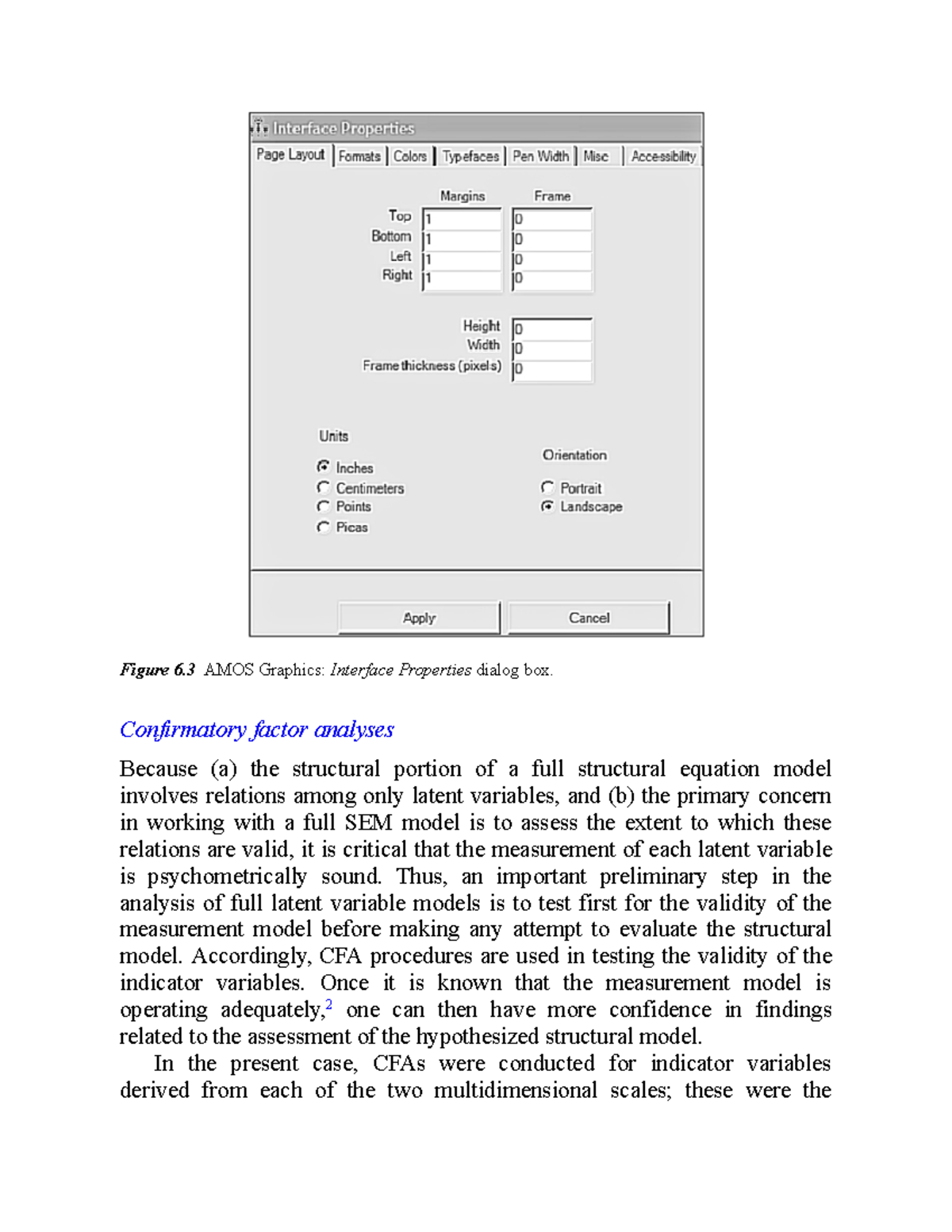 Differential Equation (67) - Figure 6 AMOS Graphics: Interface ...