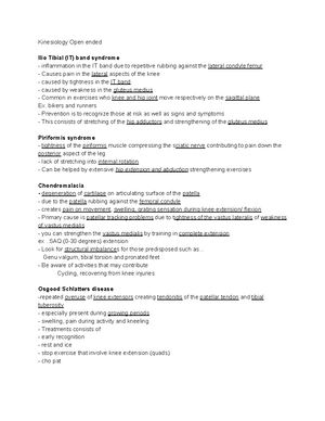 Kinesiology chapters 1-5 - Kinesiology chapters 1- "Kinesiology" is a ...