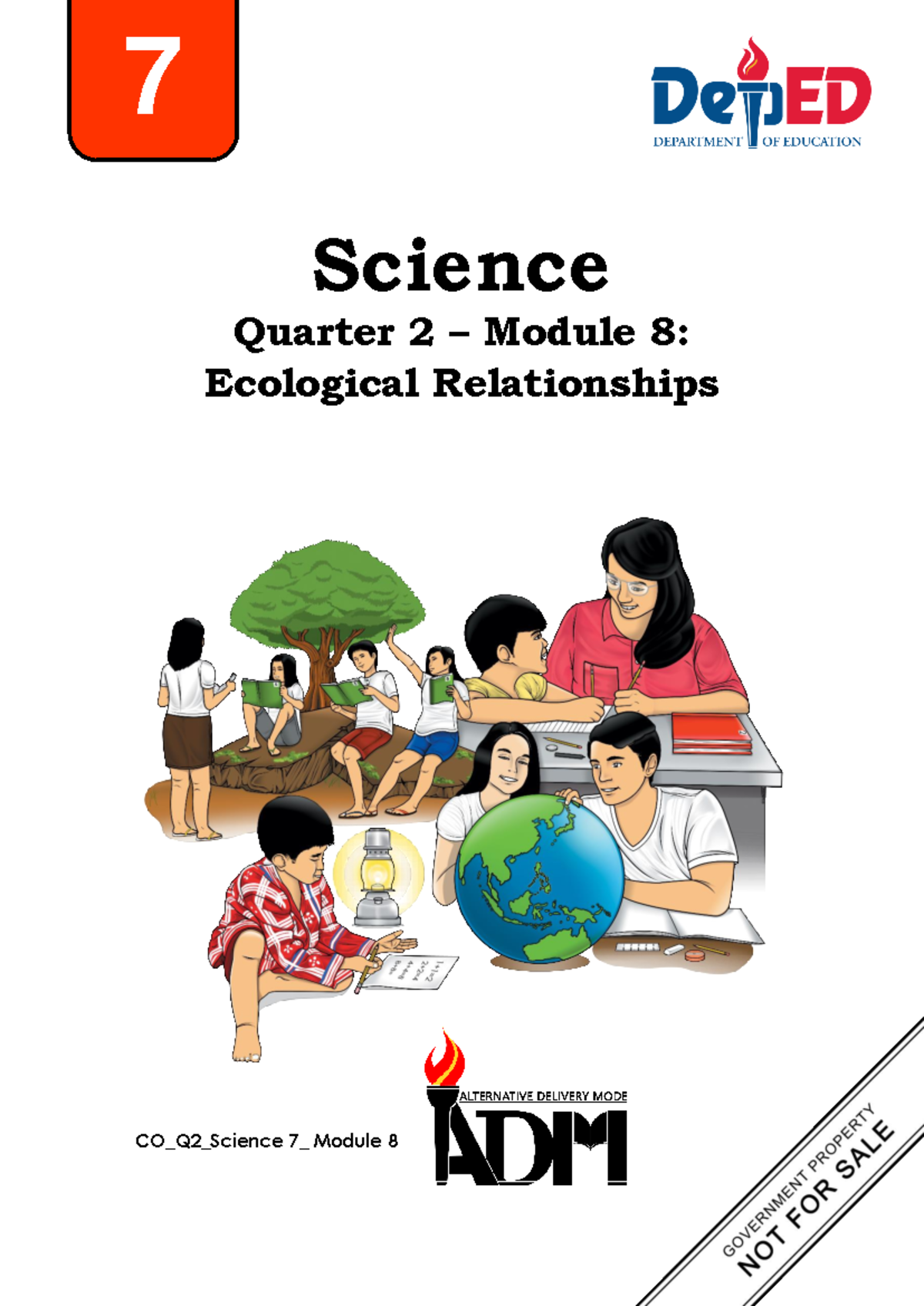 Science 7 Q2 Mod8of9 Ecological Realtionships -v2 - Science Quarter 2 ...