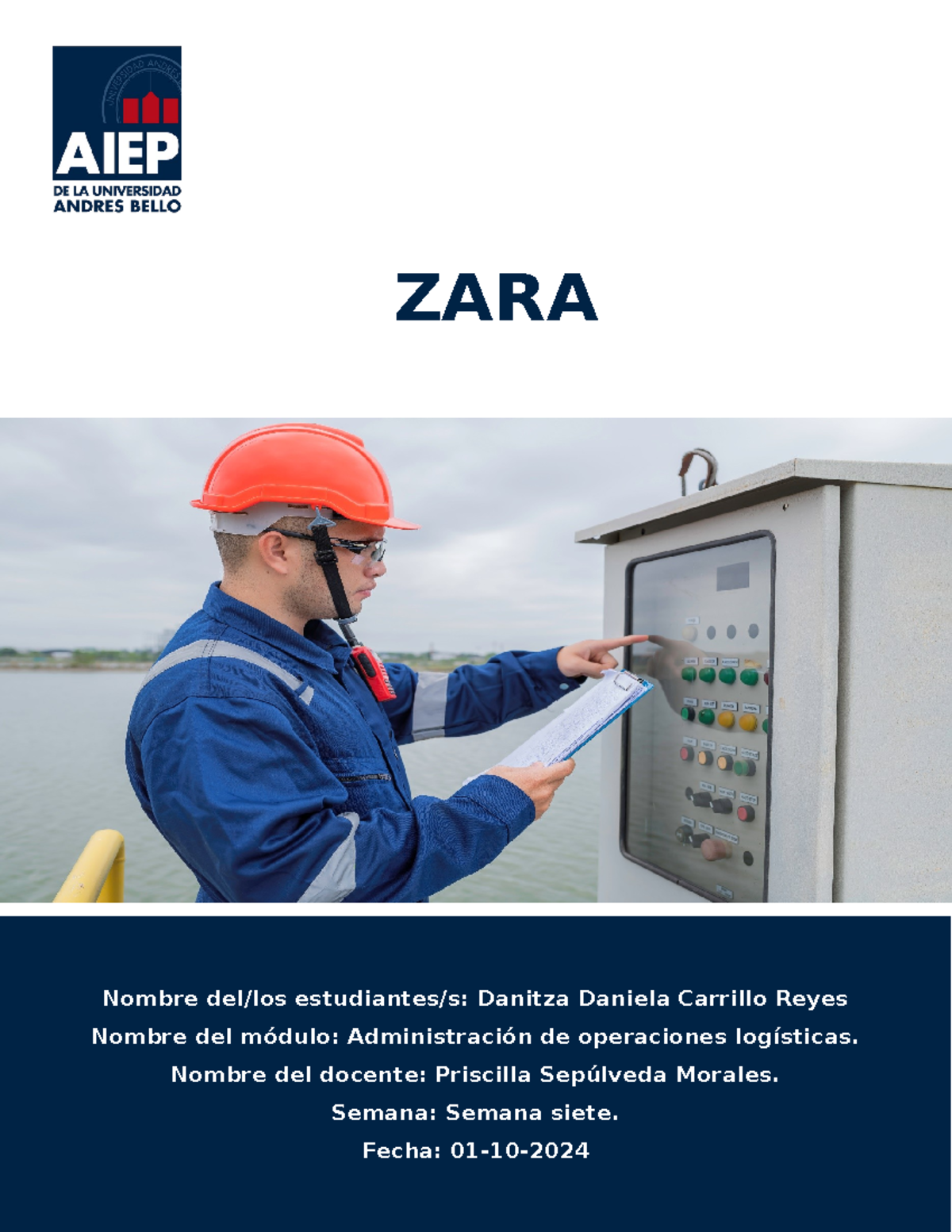 Carrillo Danitza ADM105 Semana 7 - Nombre del/los estudiantes/s ...