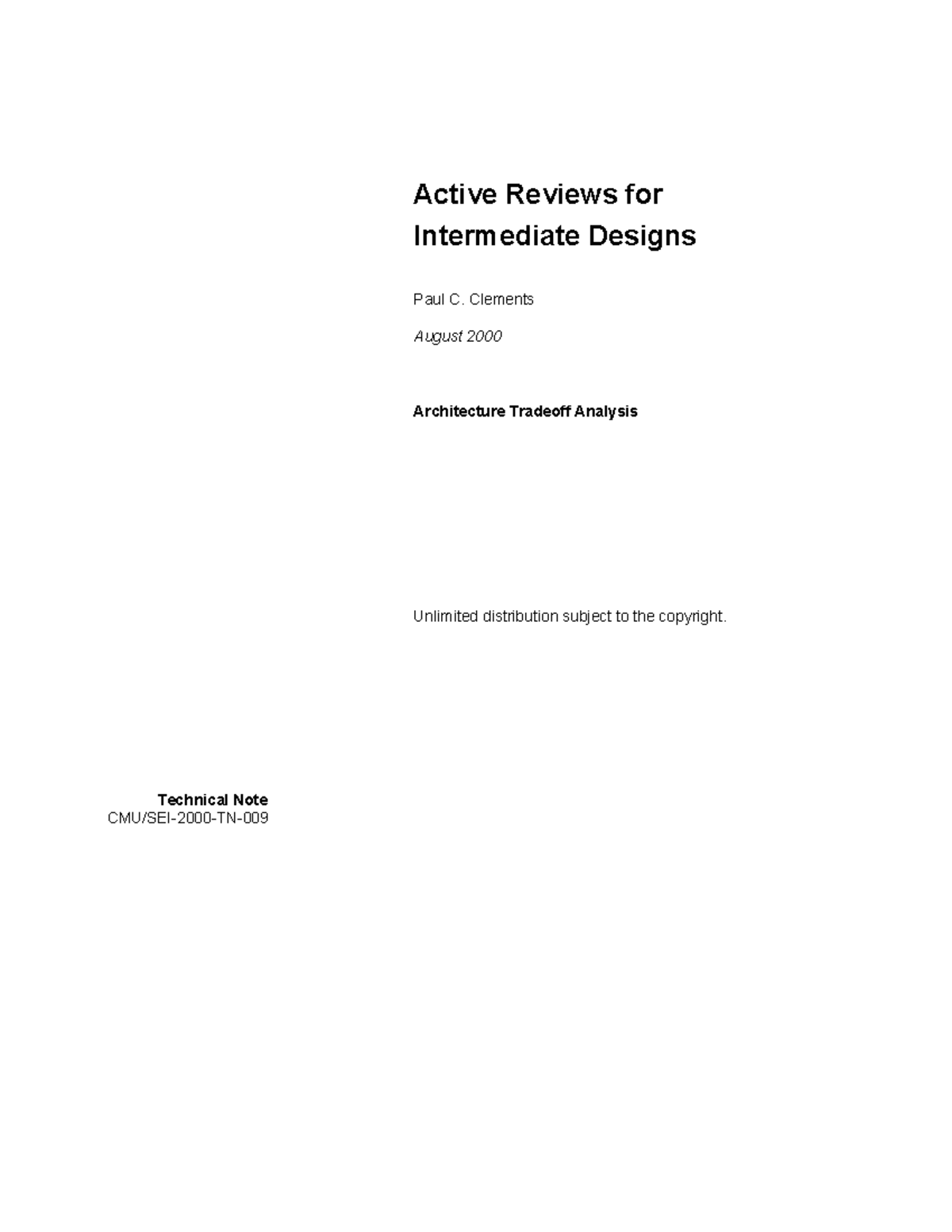 ARID : Active review for intermidiate design - Active Reviews for ...