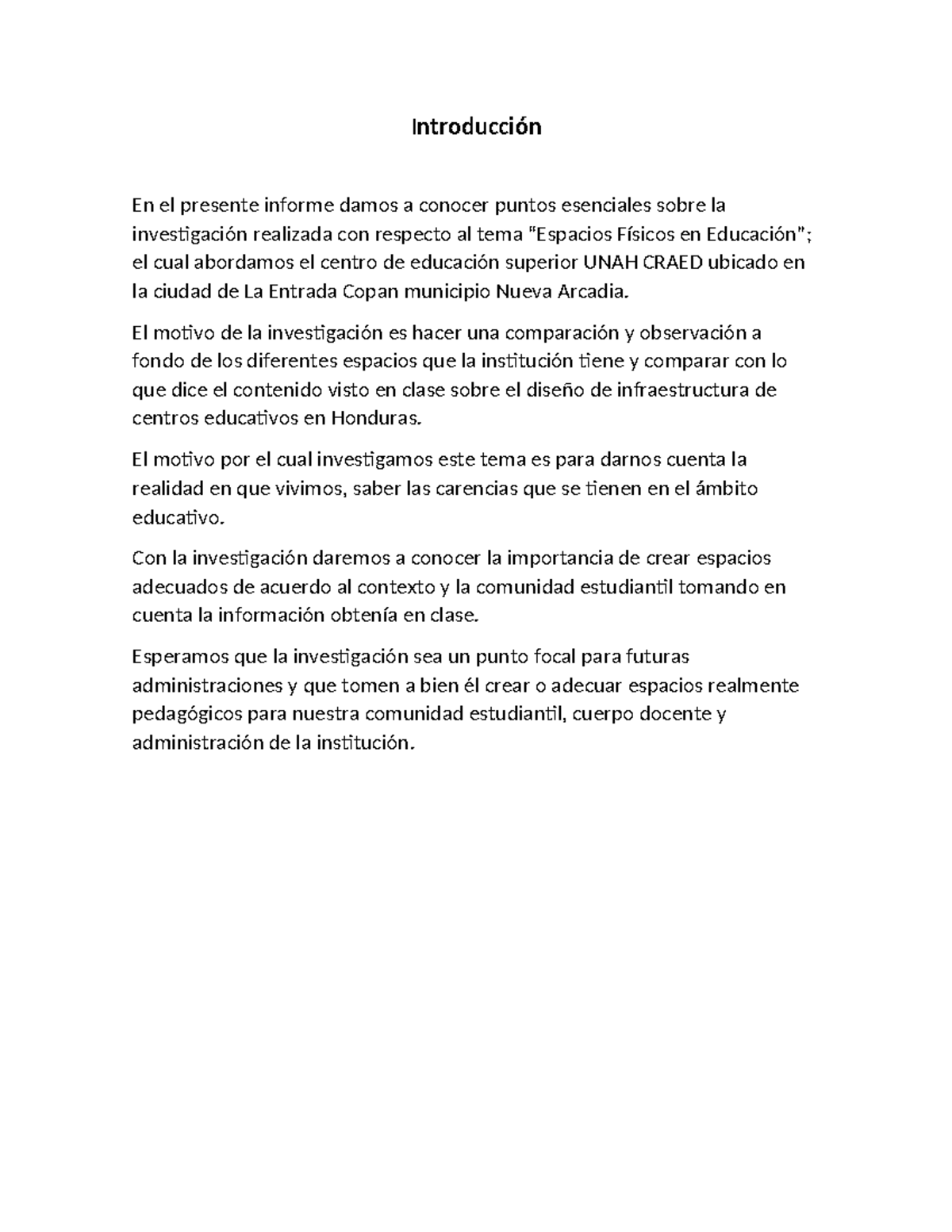 Introducción 2024 - Informe - Introducción En el presente informe damos ...