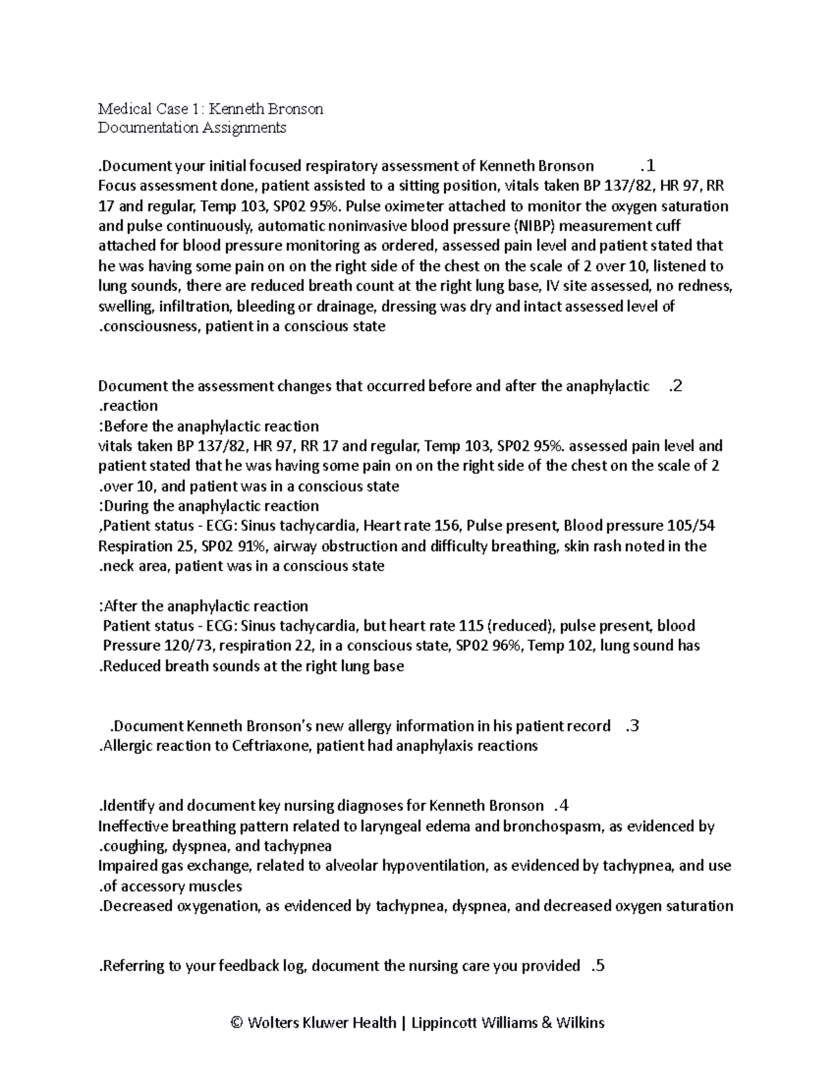 Kenneth Bronson Vsim DA wrd - Medical Case 1: Kenneth Bronson ...