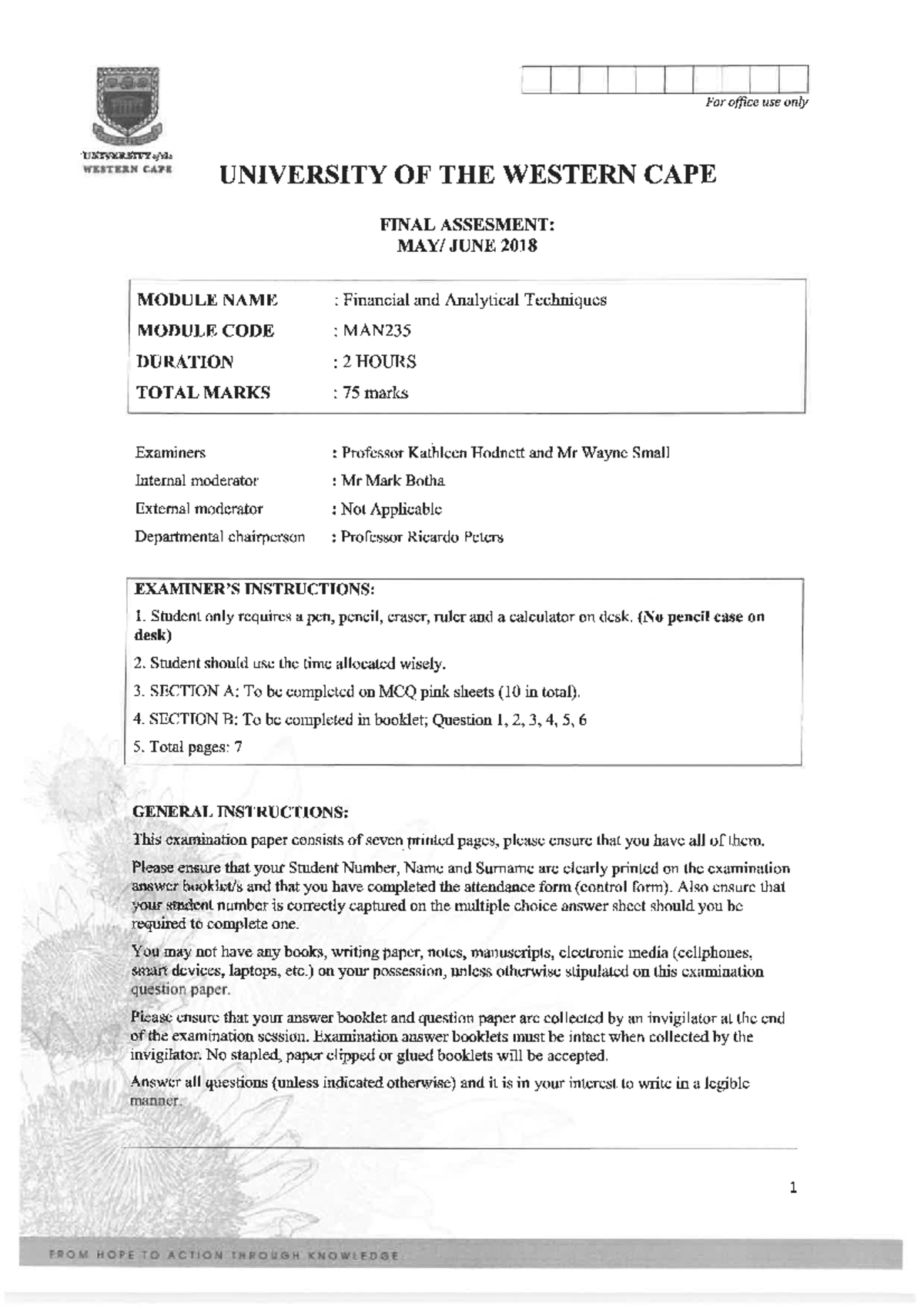 financial-and-analyical-techniques-exam-questions-man235-studocu