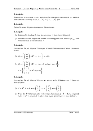 Rekursive Folgen - 2 Rekursiv definierte Folgen Wenn man die Konvergenz ...
