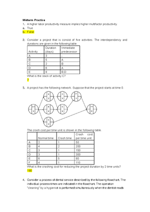 [Practice problems] Practice Problems for Break-Even Analysis - Practice Problems for Break-Even ...