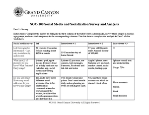 Socialchange - Assignment - SOC-220: Social Change Process Worksheet ...