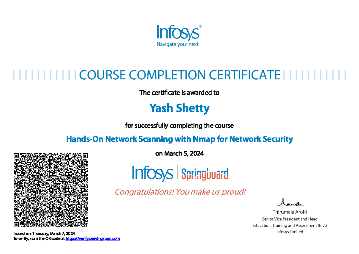 Cn3 - ssz - 9th standard - Yash Shetty Hands-On Network Scanning with Nmap for Network Security ...