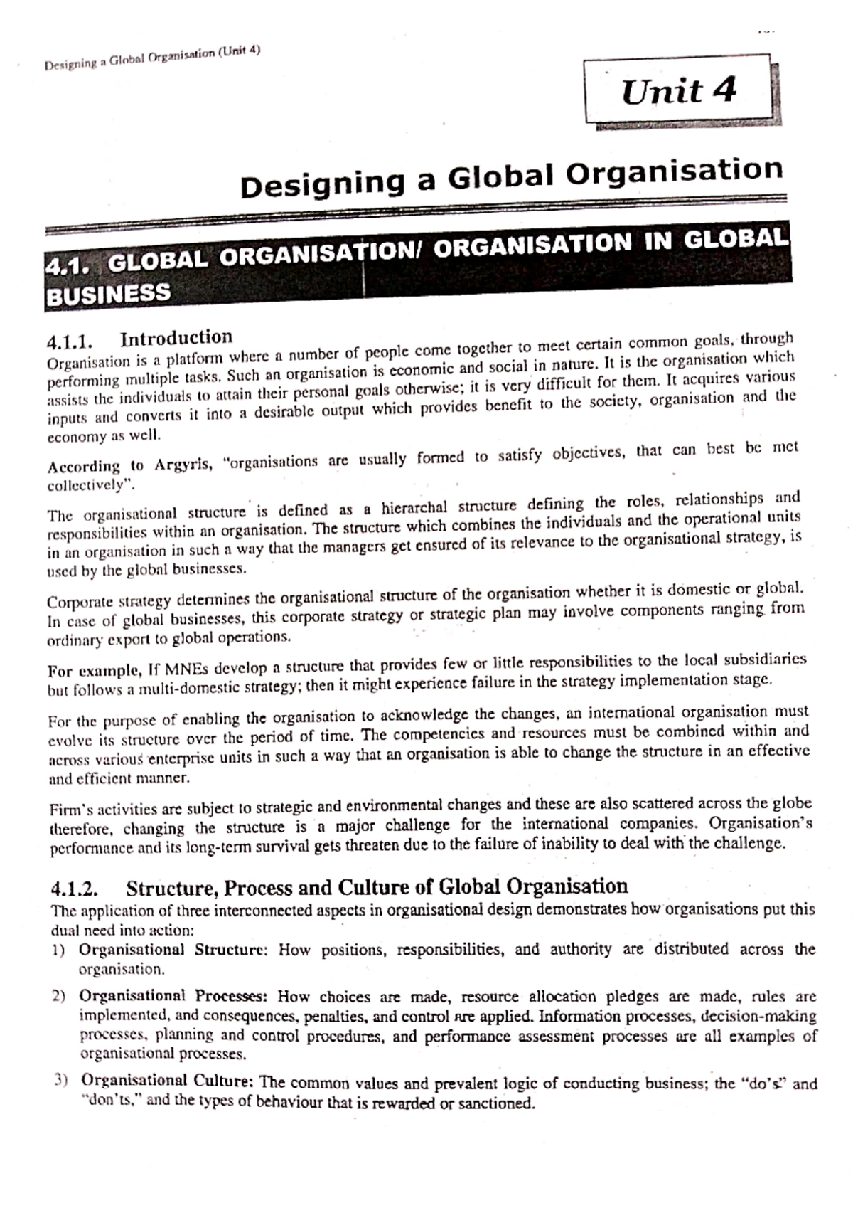 Chapter 4 - cover all summaries - Mba - SPPU - Studocu