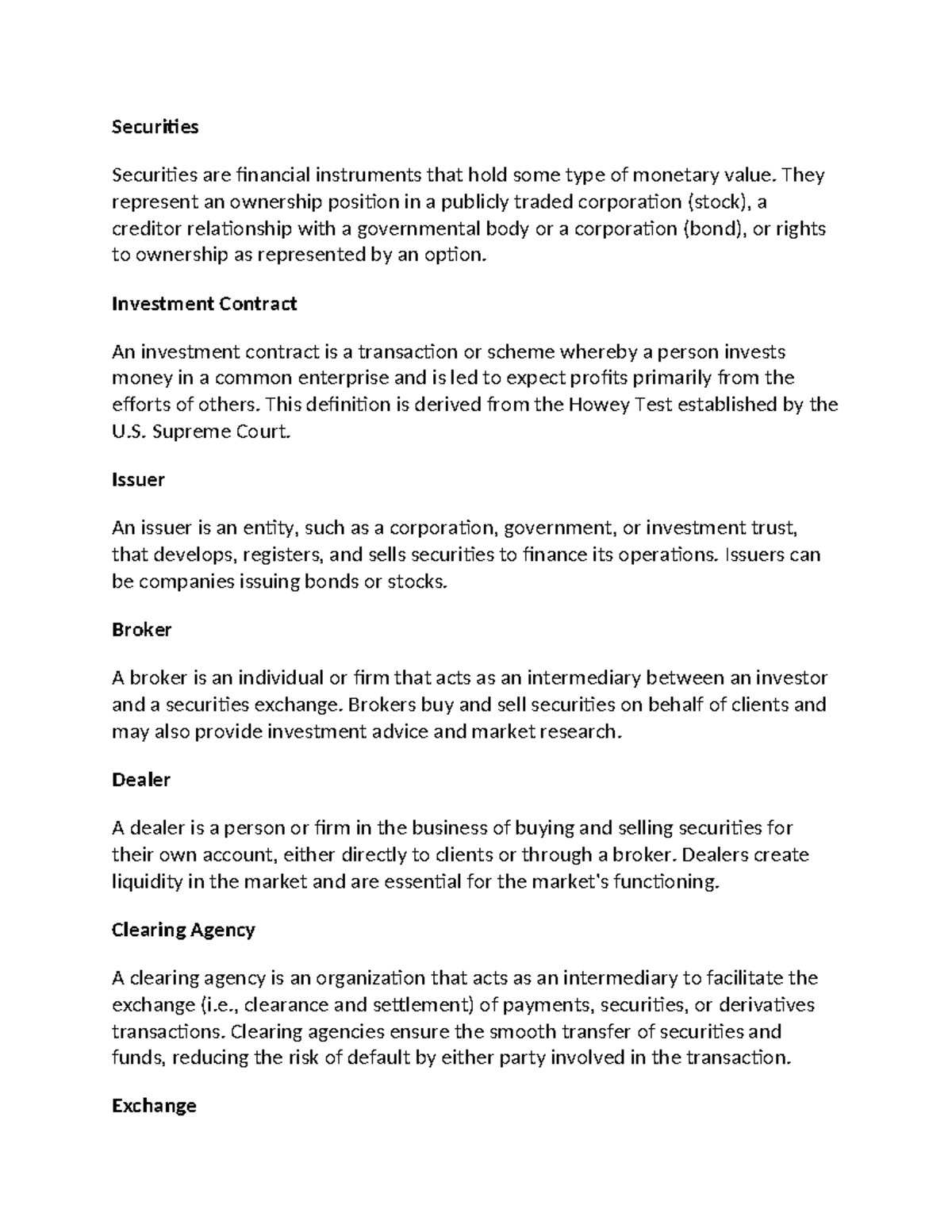 SRC - It gives the summary Notes of the other Laws of Cooperative ...