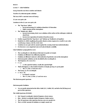 Lecture 4 - Vertical Structure of the Atmosphere - Notes - Week 2 ...