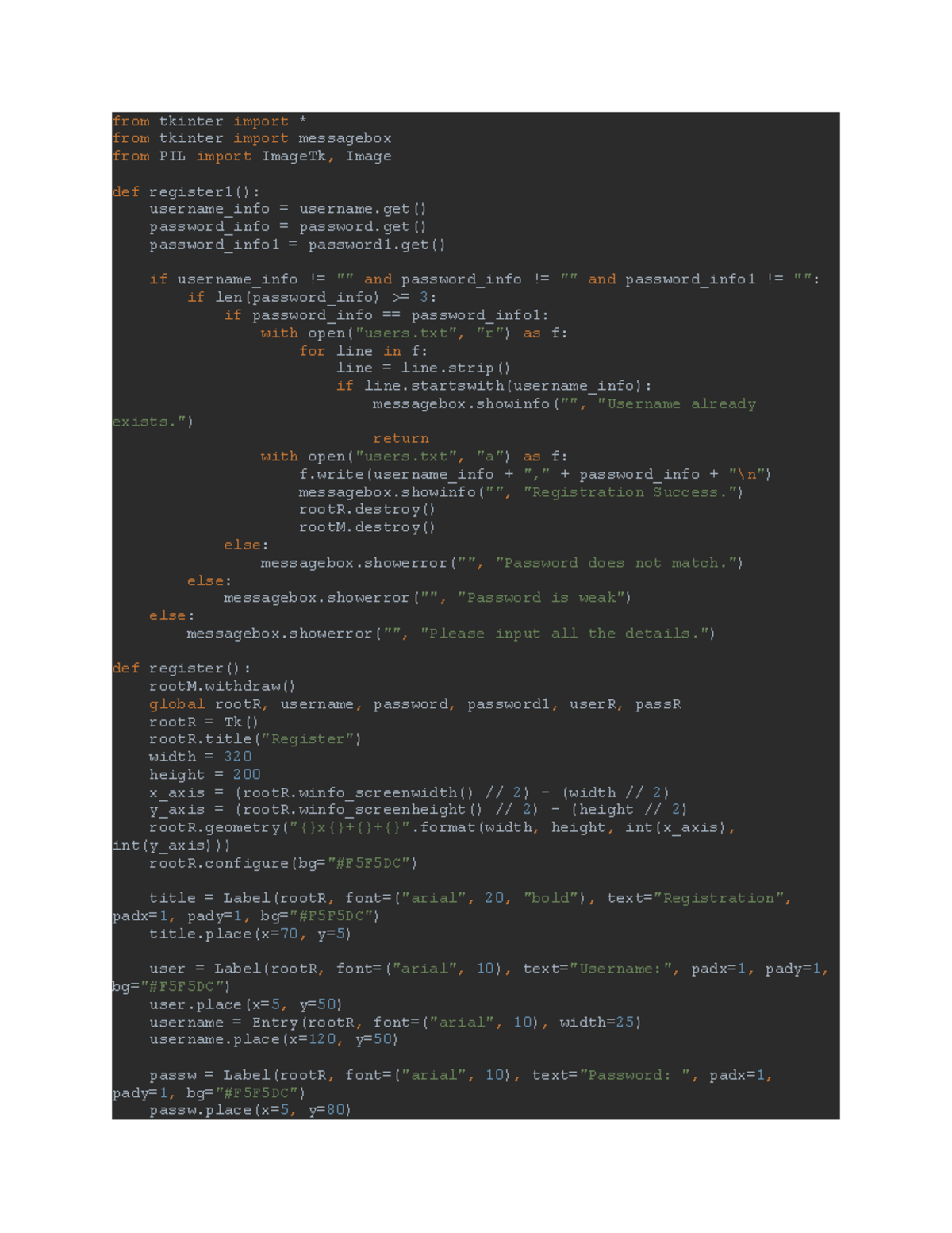 Final Project Cpe - from tkinter import * from tkinter import ...