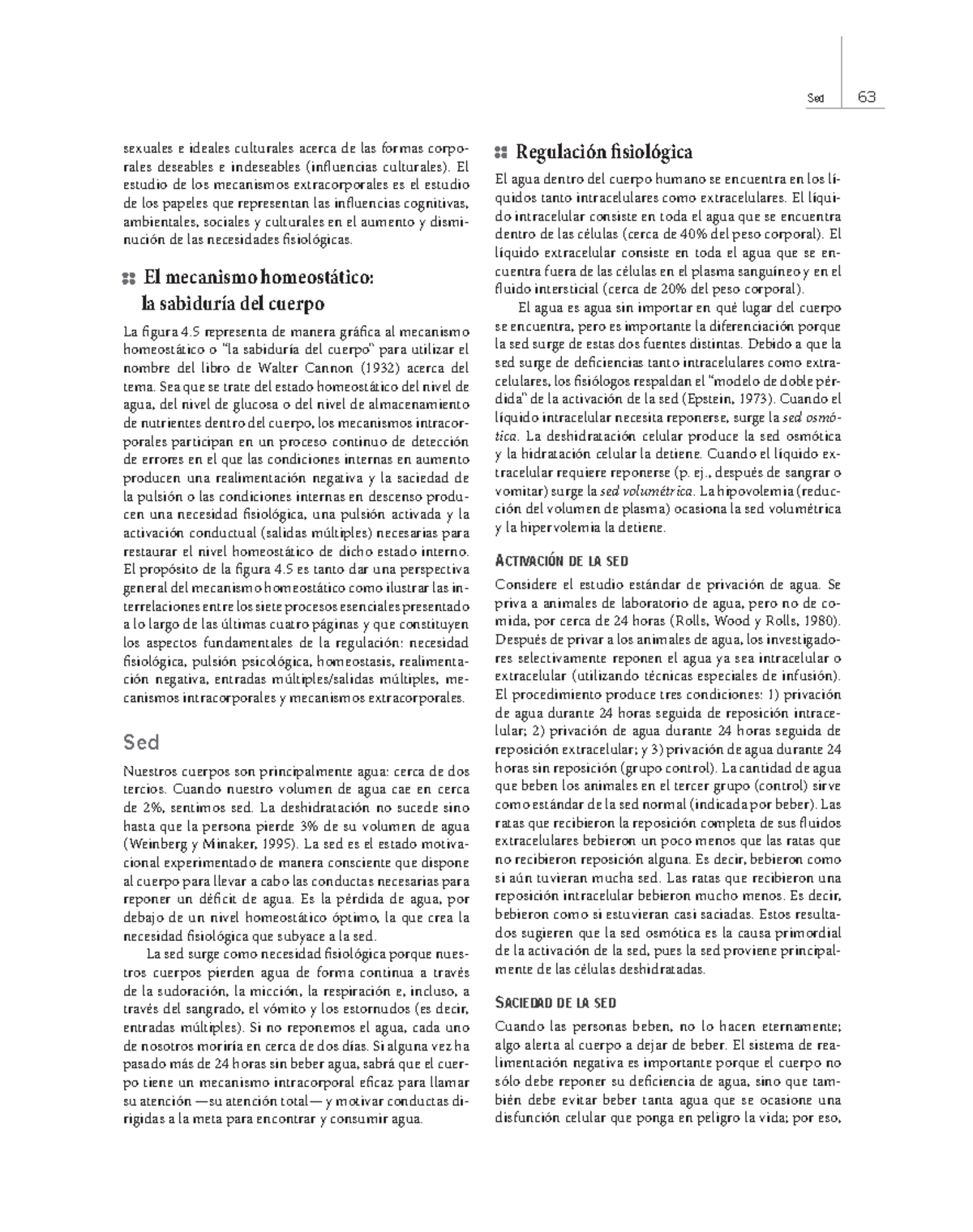 Sed y hambre - Exposicion para motivacion y emocion - 63 sexuales e ...