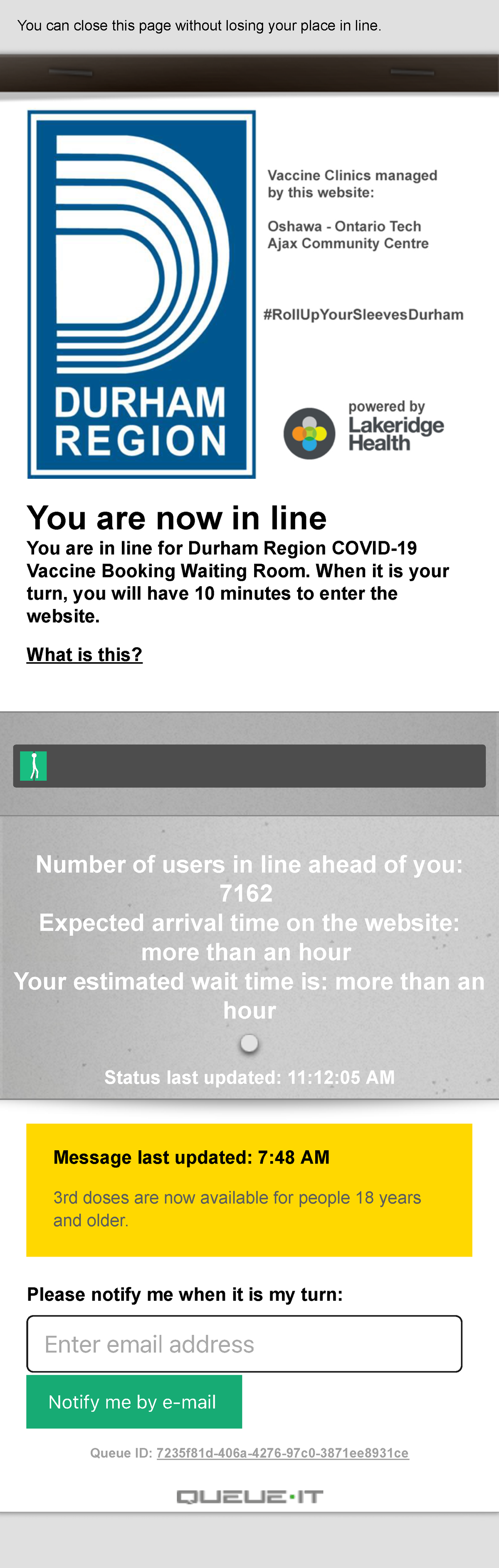 Queue-it - Jen’s B bend dnejejrnr - You can close this page without ...